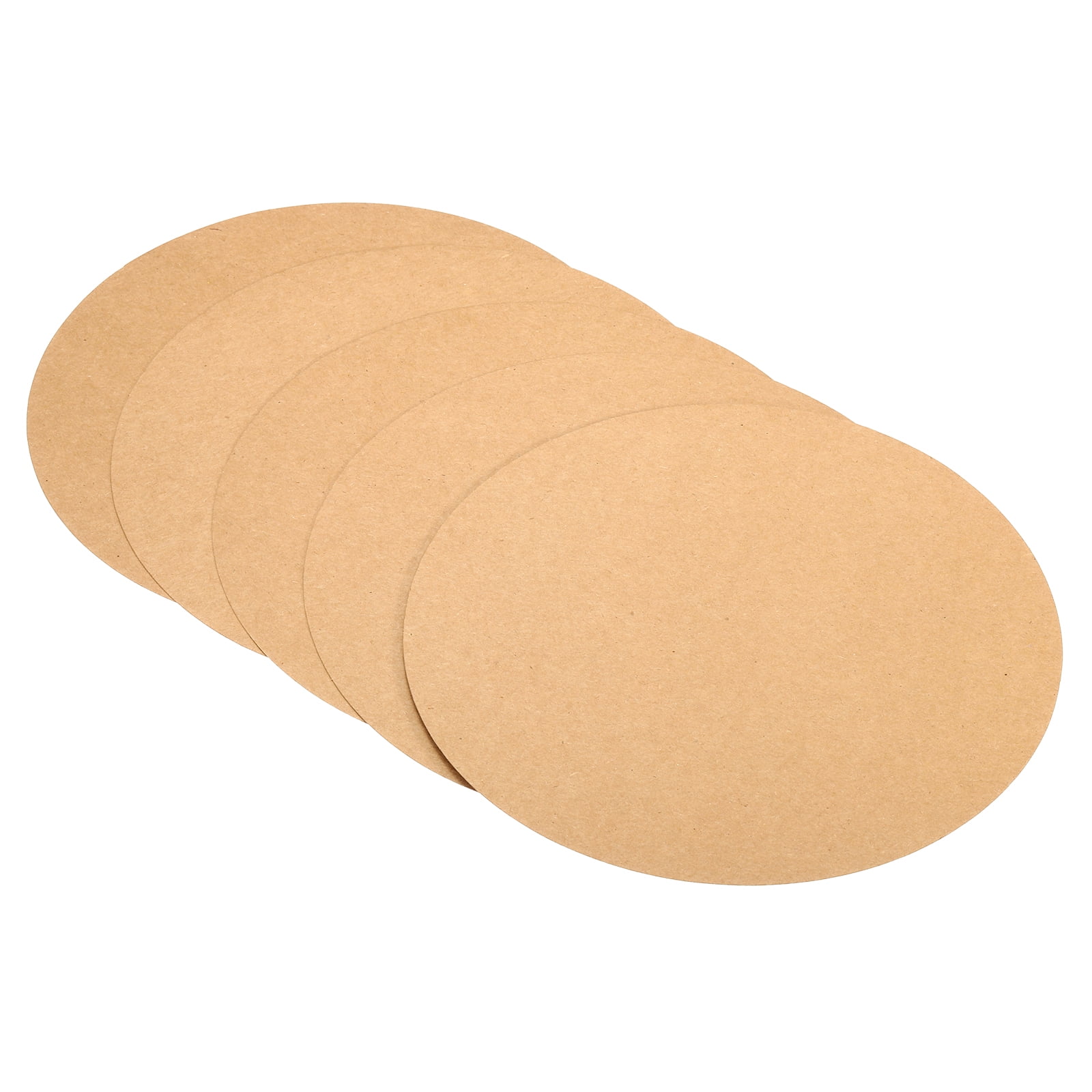 Uxcell 11.8-inch Round Cardboard Paper, 25 Pcs Blank Disc Circles ...