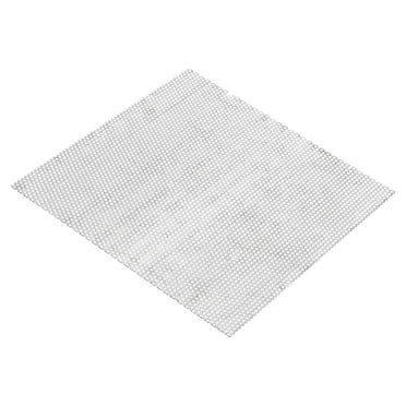 Uxcell 8"x8" 304 Stainless Steel Perforated Sheet, 0.32" Hole Metal ...