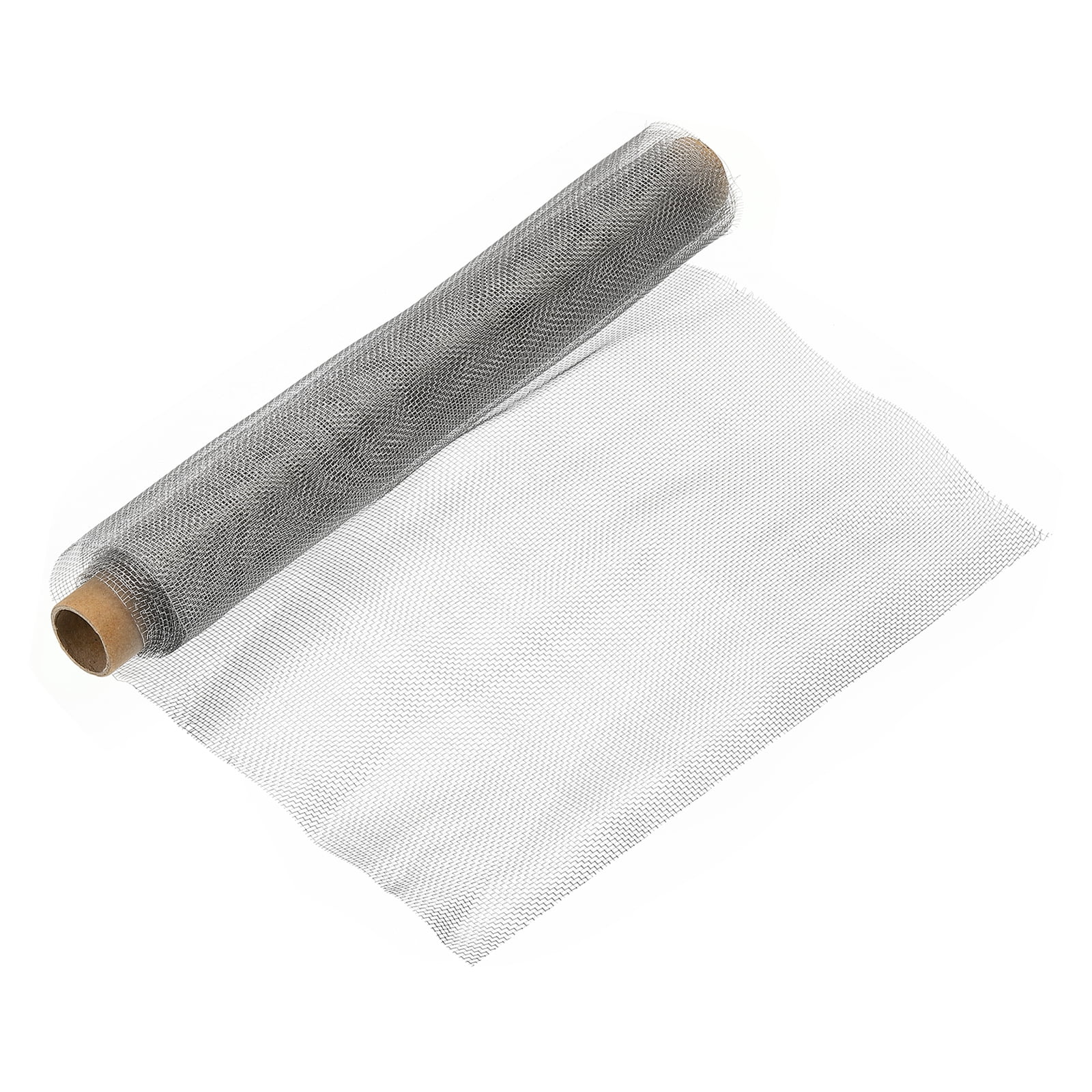 Uxcell 11.8"x3.3ft 304 Stainless Steel Wire Mesh Screen, 20 Mesh Woven ...