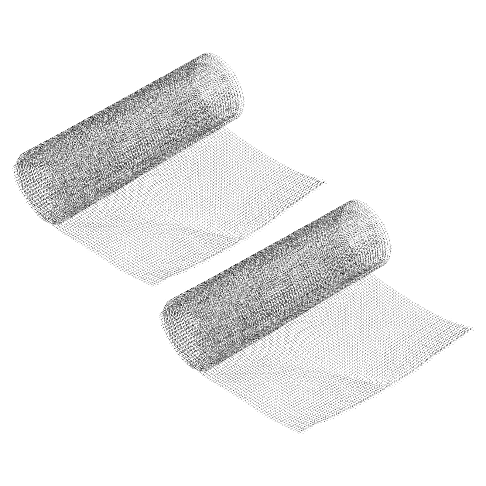 Uxcell 11.8"x3.3ft 304 Stainless Steel Wire Mesh Screen 5 Mesh Woven ...