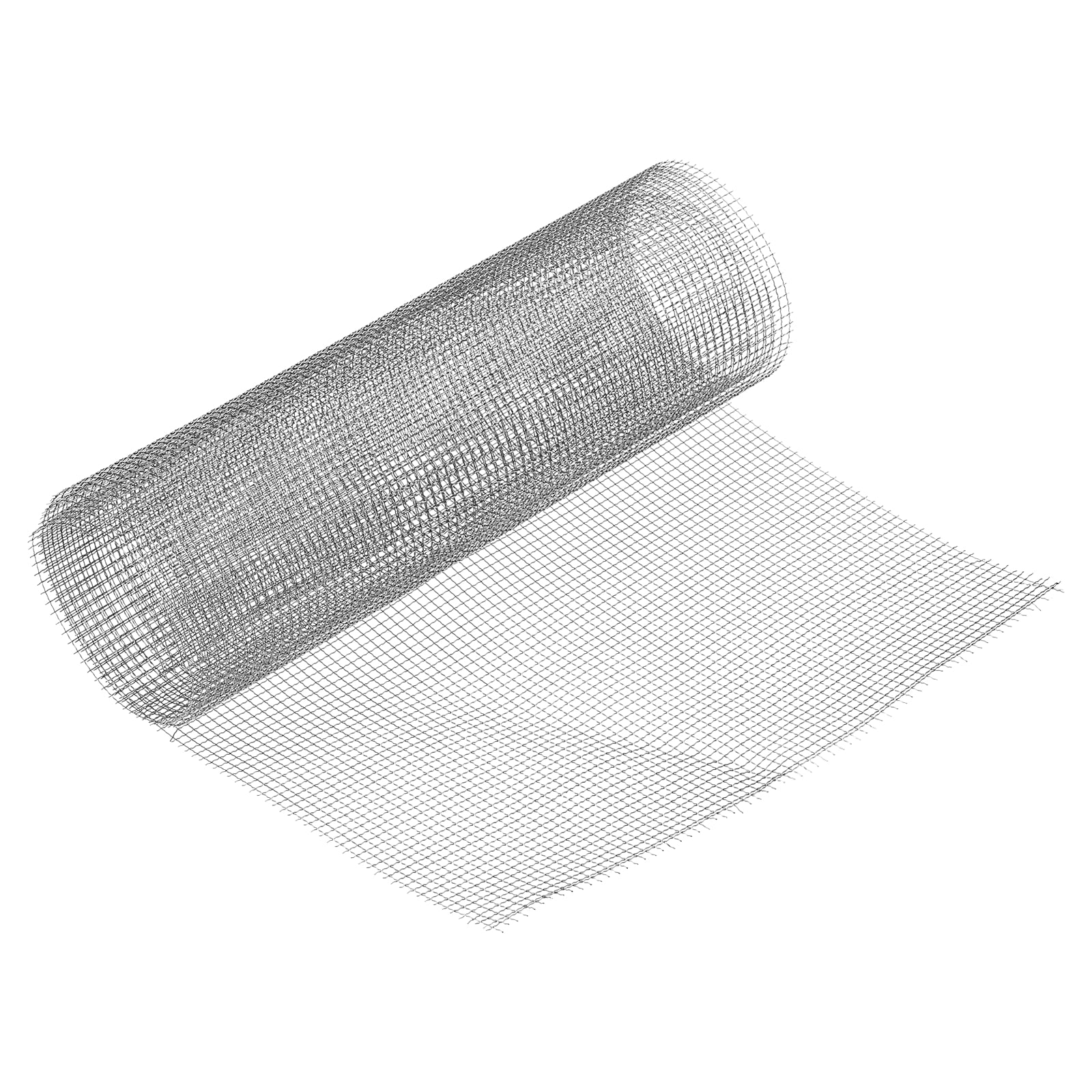Uxcell 11.8"x3.3ft 304 Stainless Steel Wire Mesh Screen, 6 Mesh Woven ...