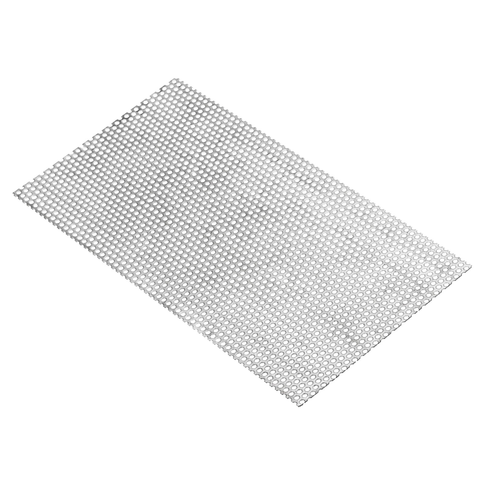 Uxcell 11.8"x6" 304 Stainless Steel Perforated Sheet, 0.12" Hole Metal ...