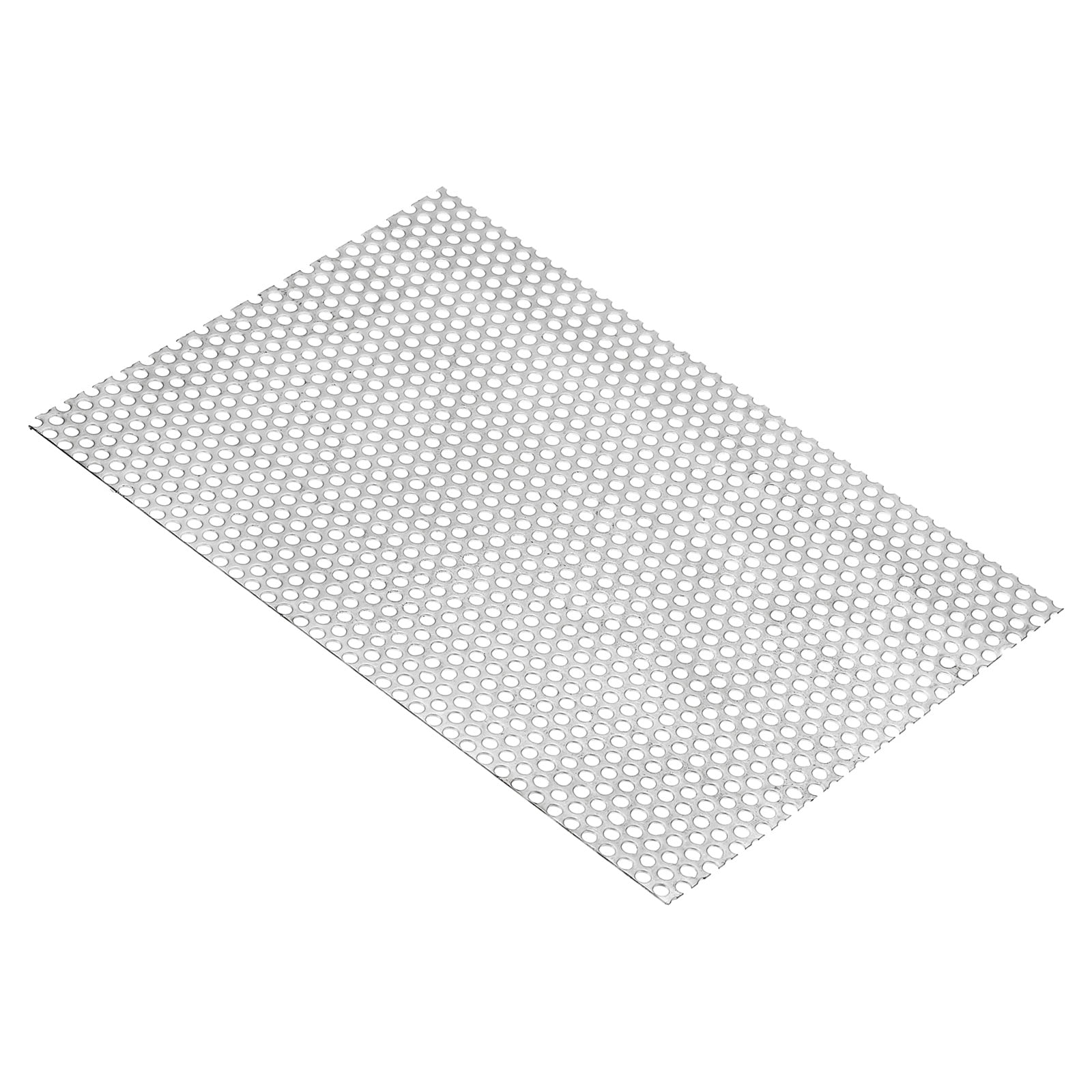 Uxcell 11.8"x8" 304 Stainless Steel Perforated Sheet, 0.2" Hole Metal ...