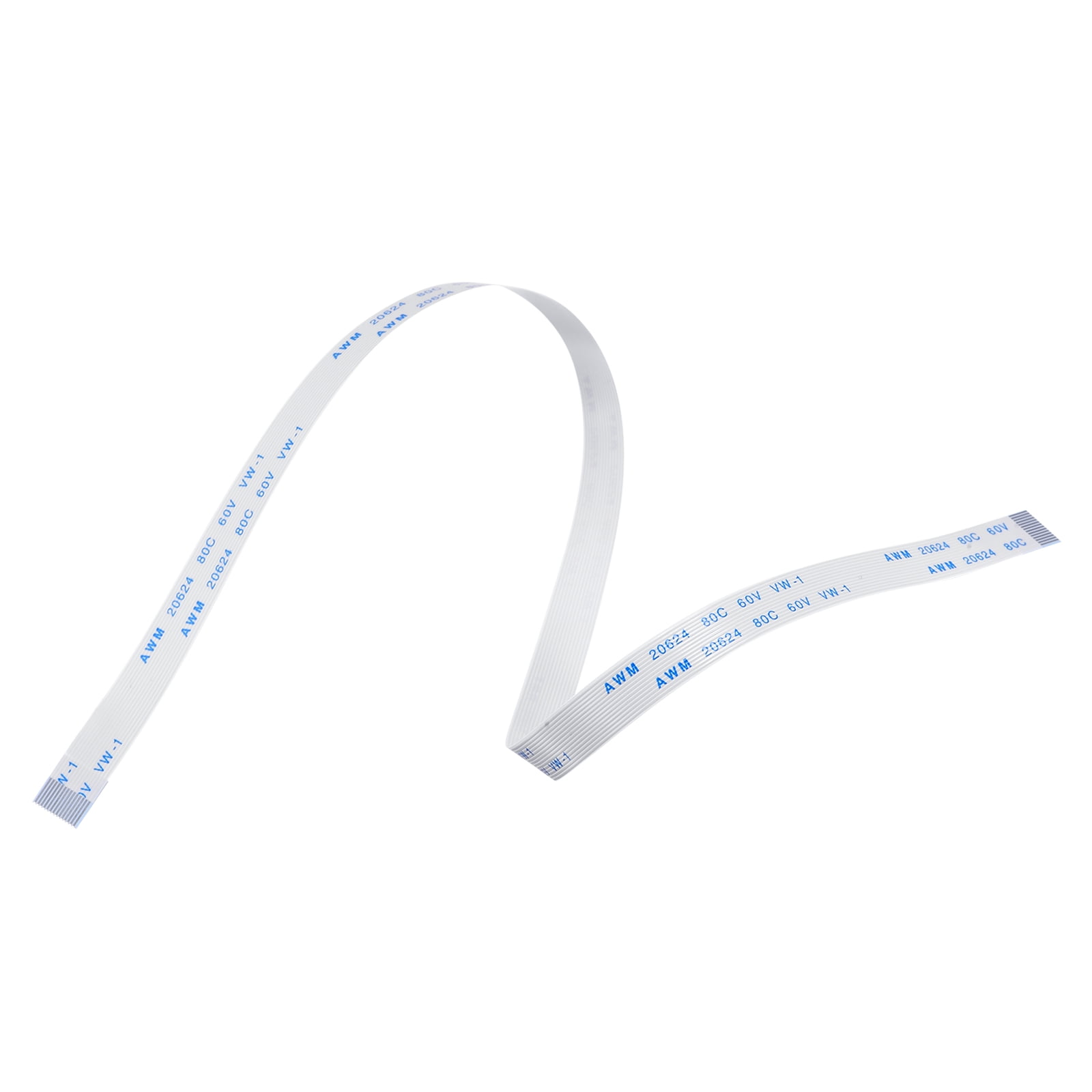 Uxcell 11.81'' 14 Pins FFC FPC Flat Flexible Cable (A Type) for LCD ...