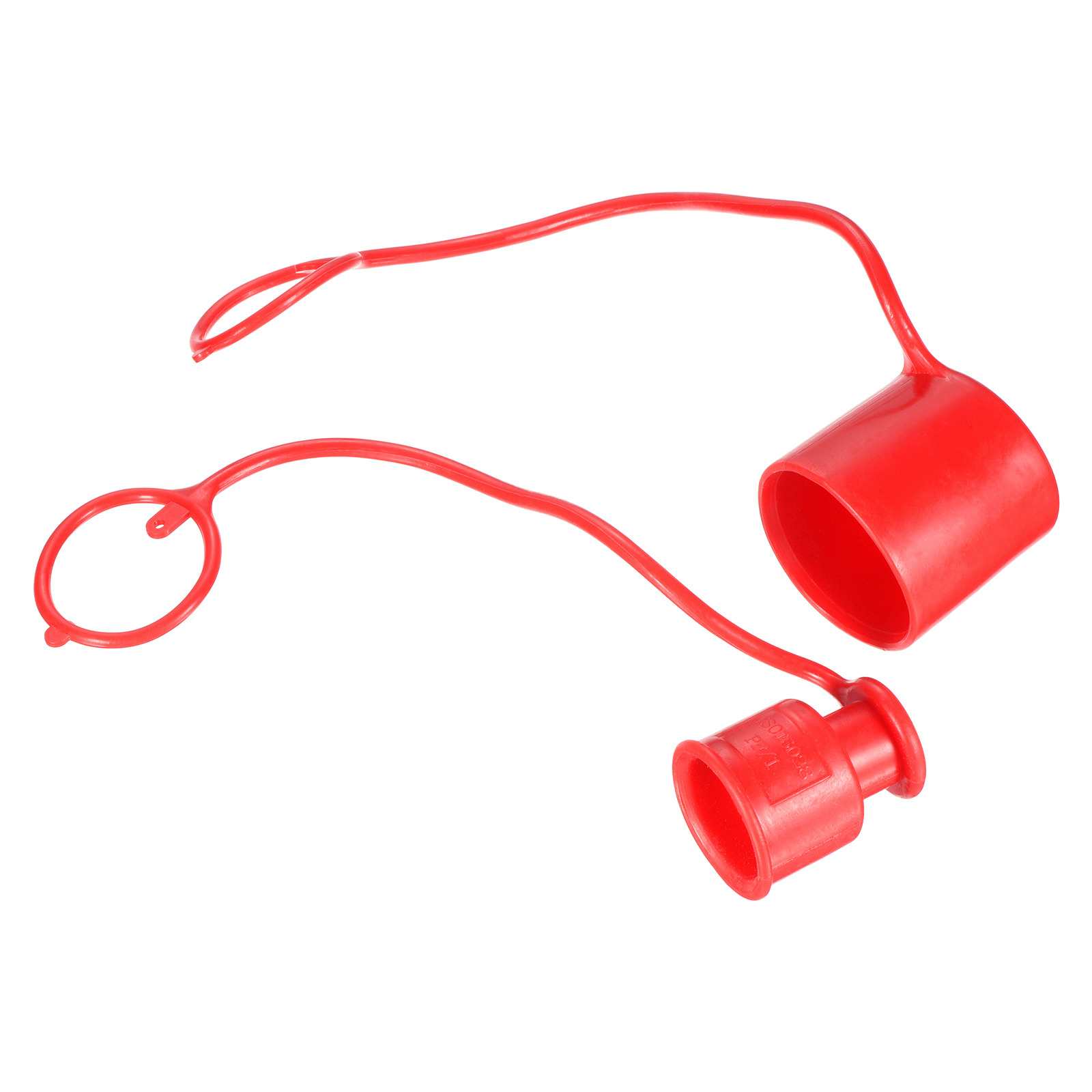 Uxcell 11/9x2" ID PVC Flat Face Hydraulic Quick Coupling Dust Cap and ...