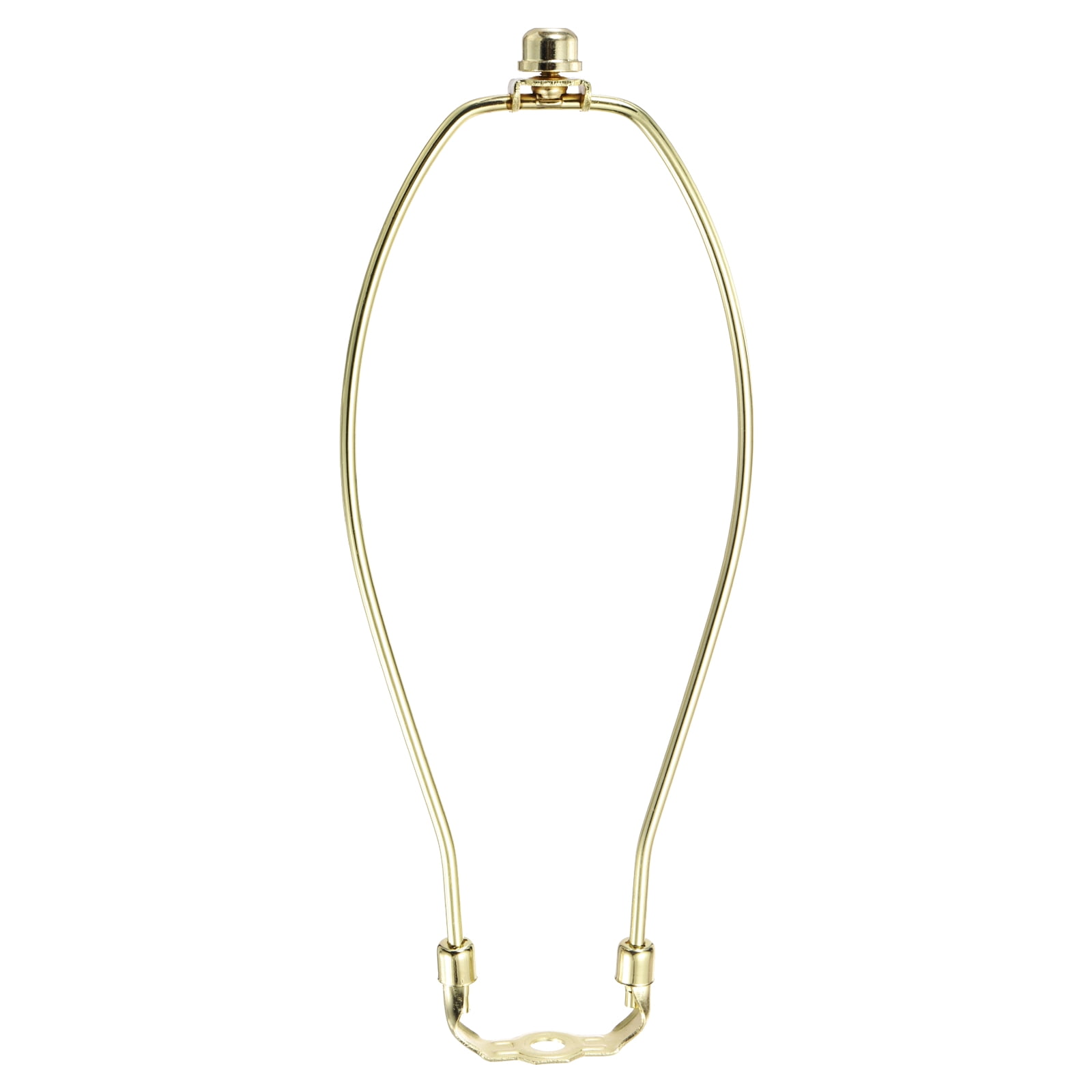 Uxcell 11 Inch Lamp Harp with 3/8 Standard Saddle and Lamp Shade Finial ...