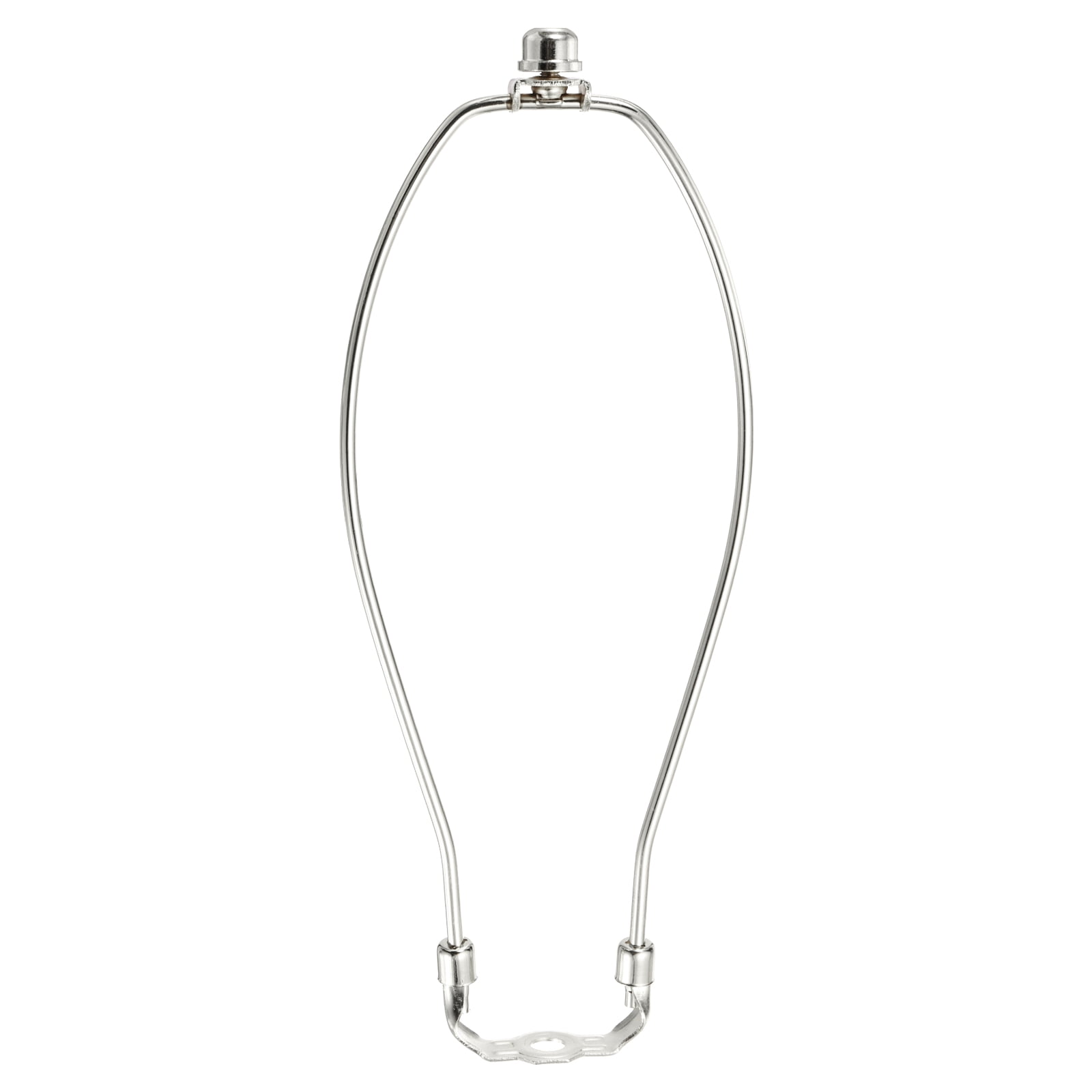 Uxcell 11 Inch Lamp Harp with 3/8 Standard Saddle and Lamp Shade Finial ...