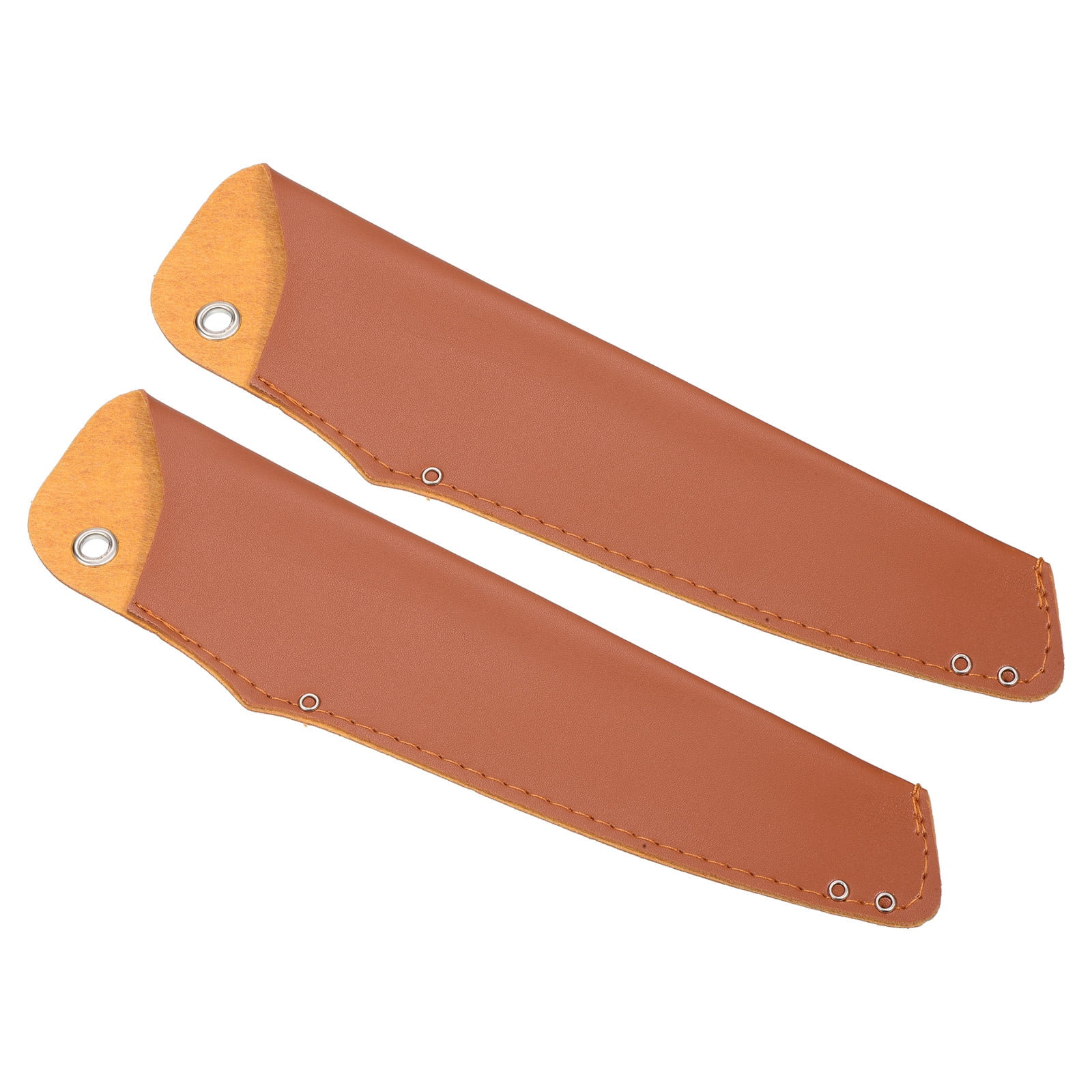 Uxcell 11" PU Leather Santoku Knife Sheath Cover Sleeves Knives Edge ...