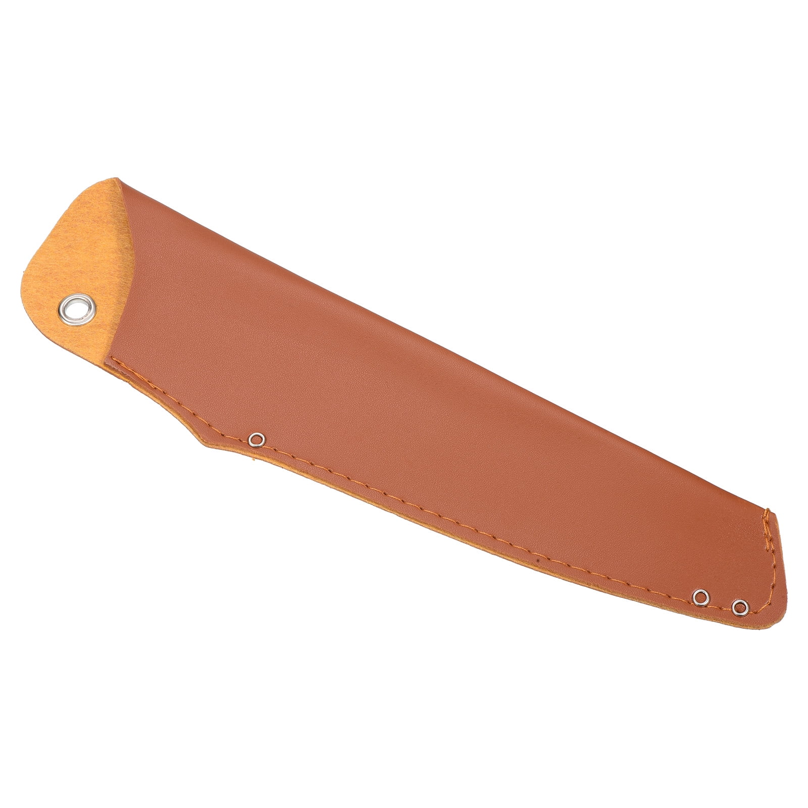 Uxcell 11" PU Leather Santoku Knife Sheath Cover Sleeves Knives Edge ...