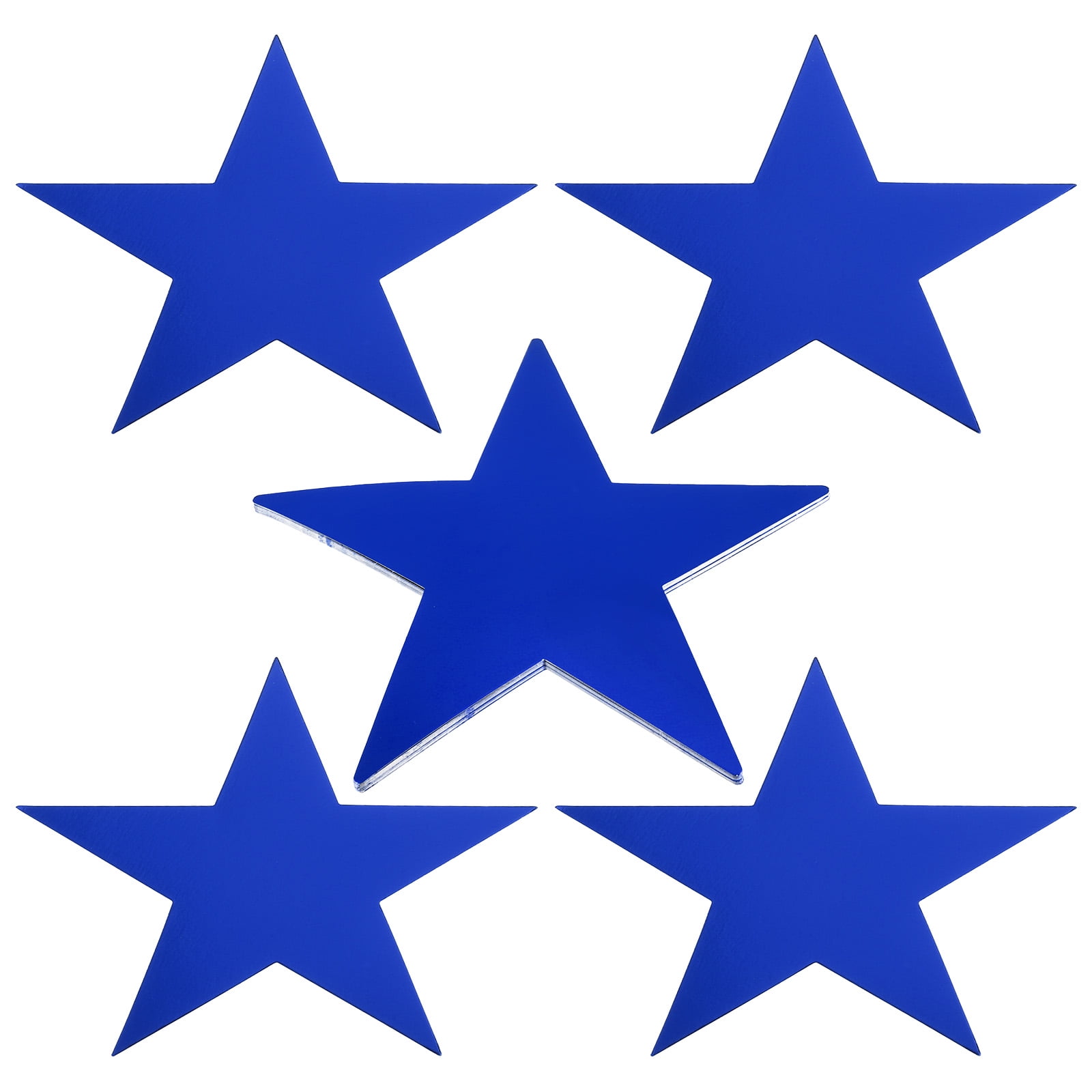 Uxcell 11" Star Cutouts, 12 Pack Star Cutout Double Printed Paper Stars ...