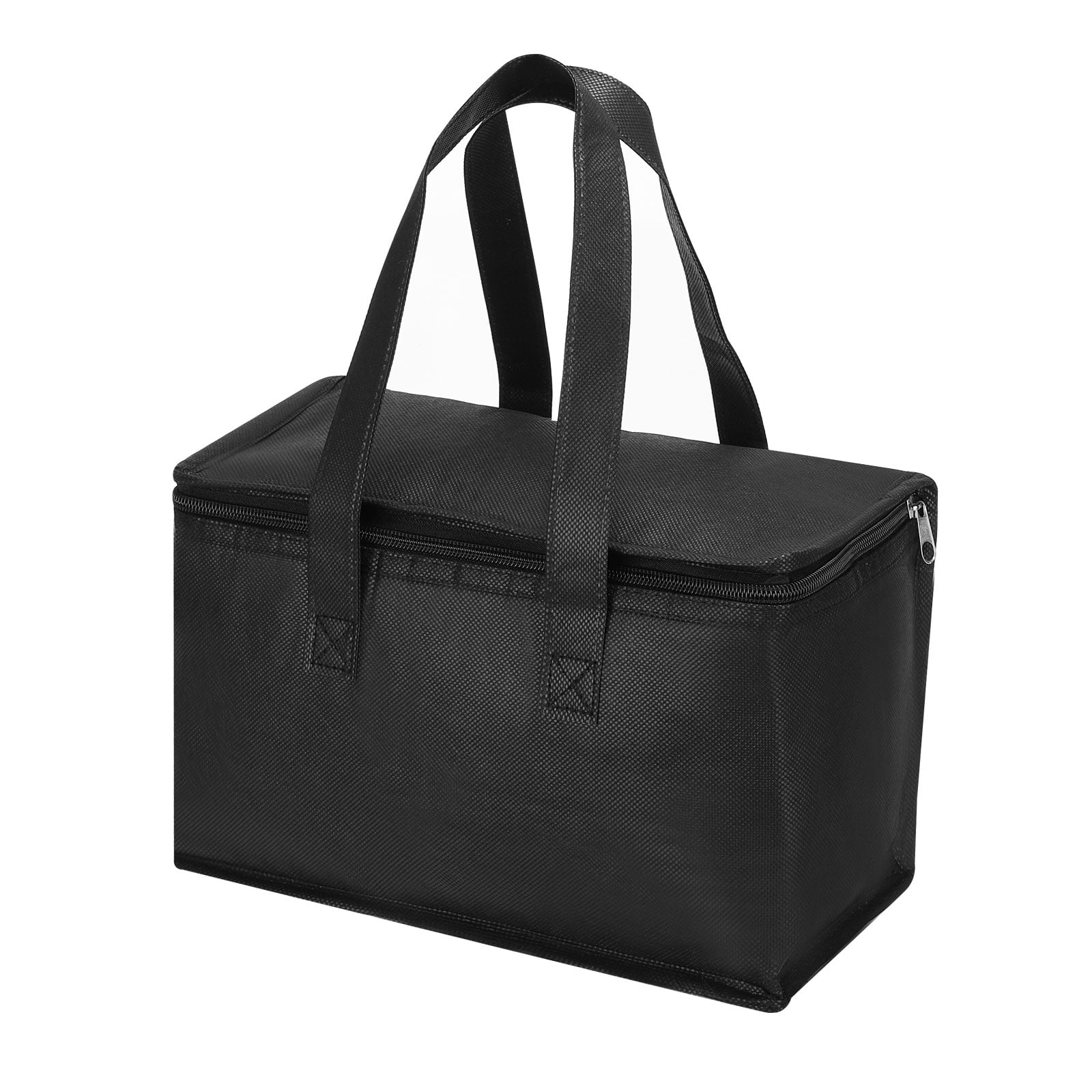 Uxcell 11"x5.5"x6.7" Foldable Insulated Reusable Grocery Shopping Bag ...