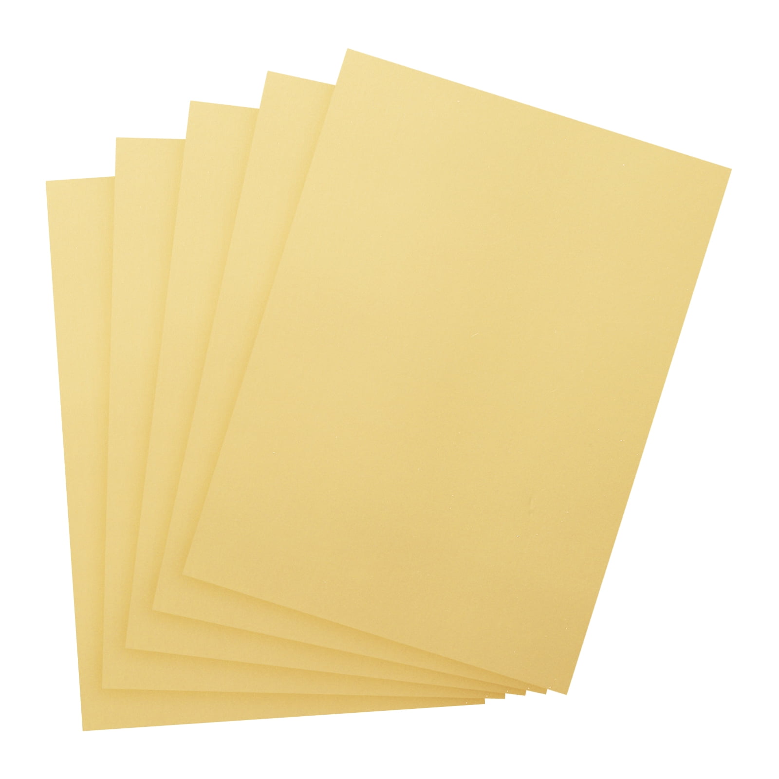 Uxcell 11"x8.5" Metallic Mirror Board Sheets, 24 Pack Dark Gold ...