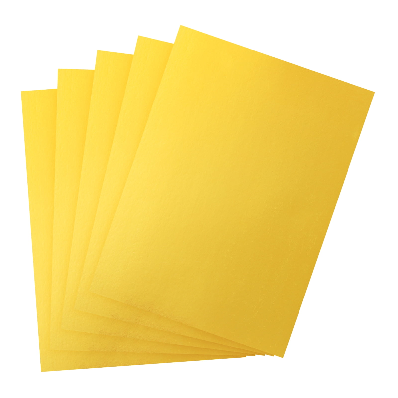Uxcell 11"x8.5" Metallic Mirror Board Sheets, 24 Pack Gold Cardstock ...