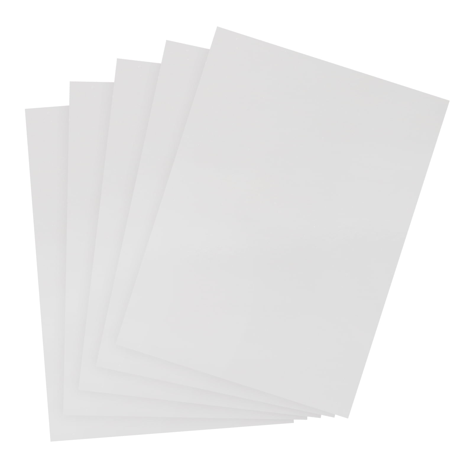 Uxcell 11"x8.5" Metallic Mirror Board Sheets, 50 Pack Silver Cardstock ...