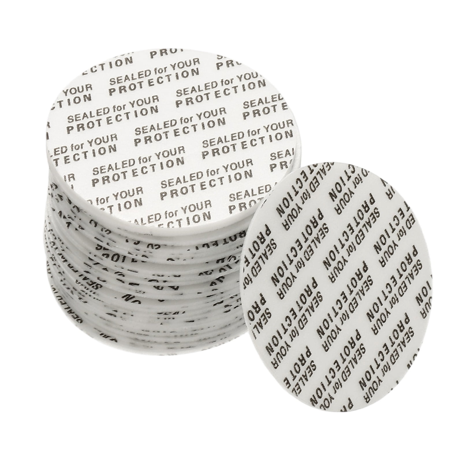 Uxcell 110Pack Foam Lid Liner, 38mm/1.5" PS Foam Resistant Tamper ...