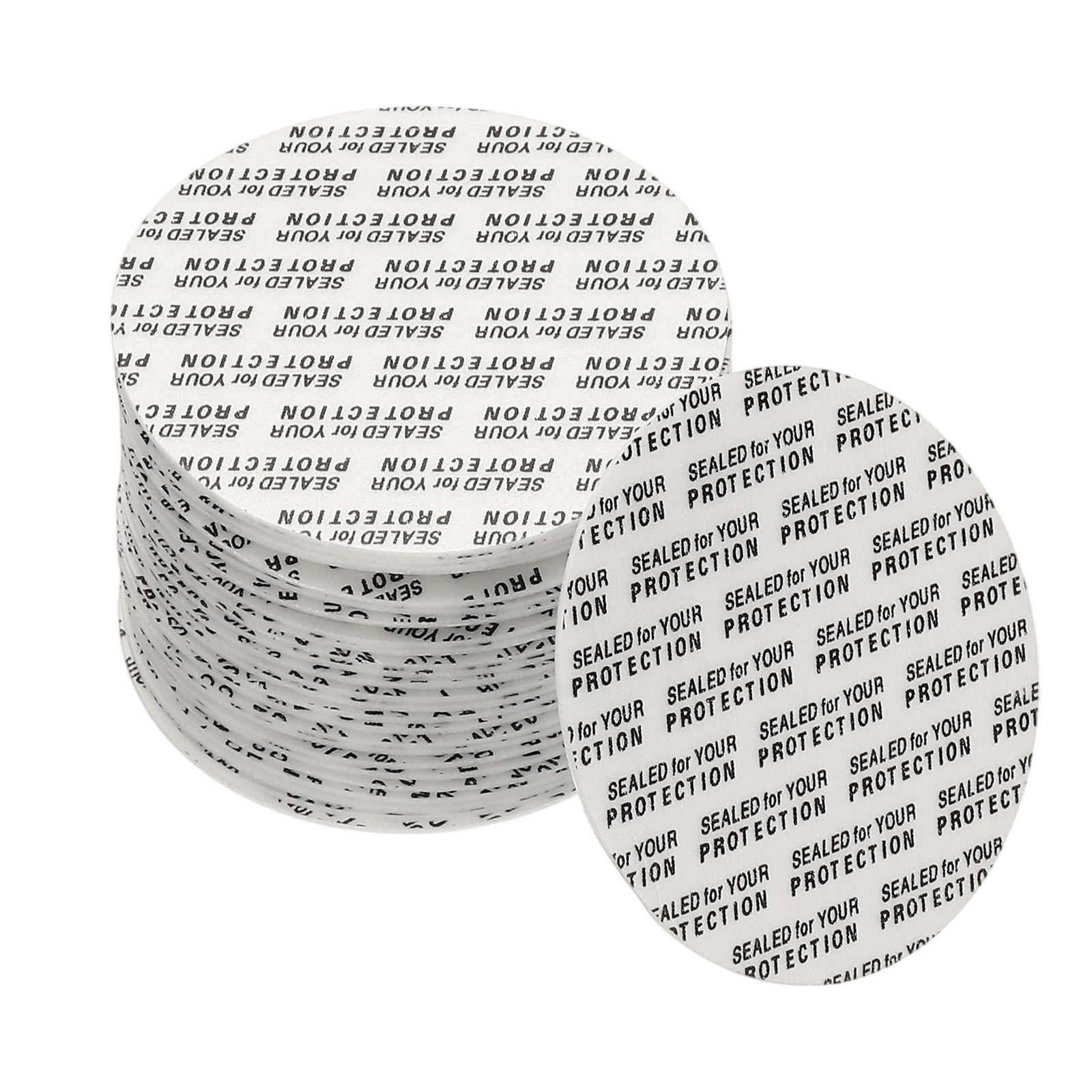 Uxcell 110Pack Foam Lid Liner, 54mm/2.13" PS Foam Resistant Tamper ...