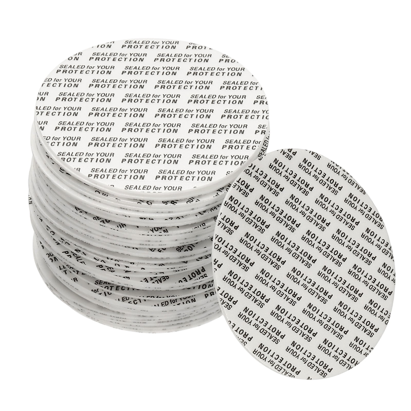 Uxcell 110Pack Foam Lid Liner, 60mm/2.36" PS Foam Resistant Tamper ...