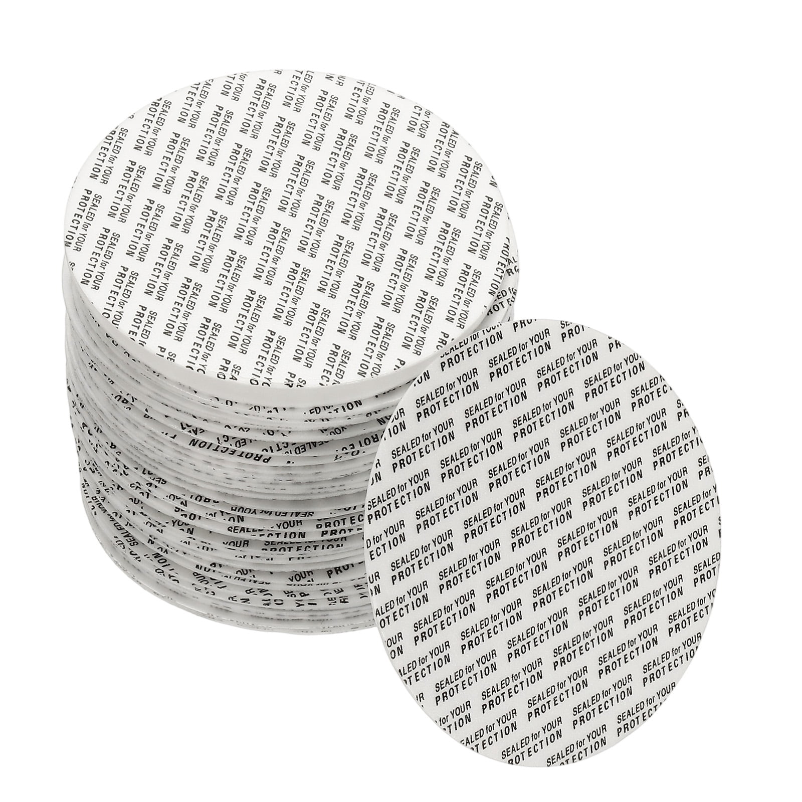 Uxcell 110Pack Foam Lid Liner, 78mm/3.07" PS Foam Resistant Tamper ...