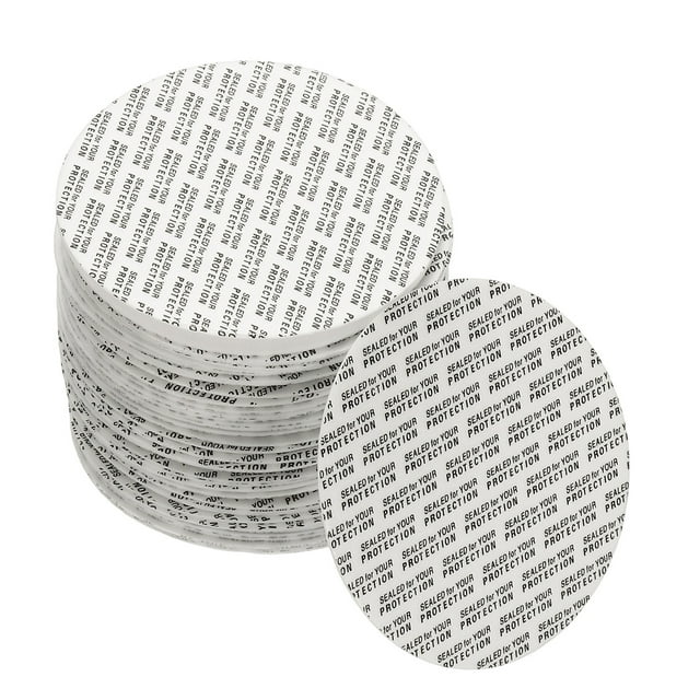 Uxcell 110Pack Foam Lid Liner, 78mm/3.07" PS Foam Resistant Tamper ...
