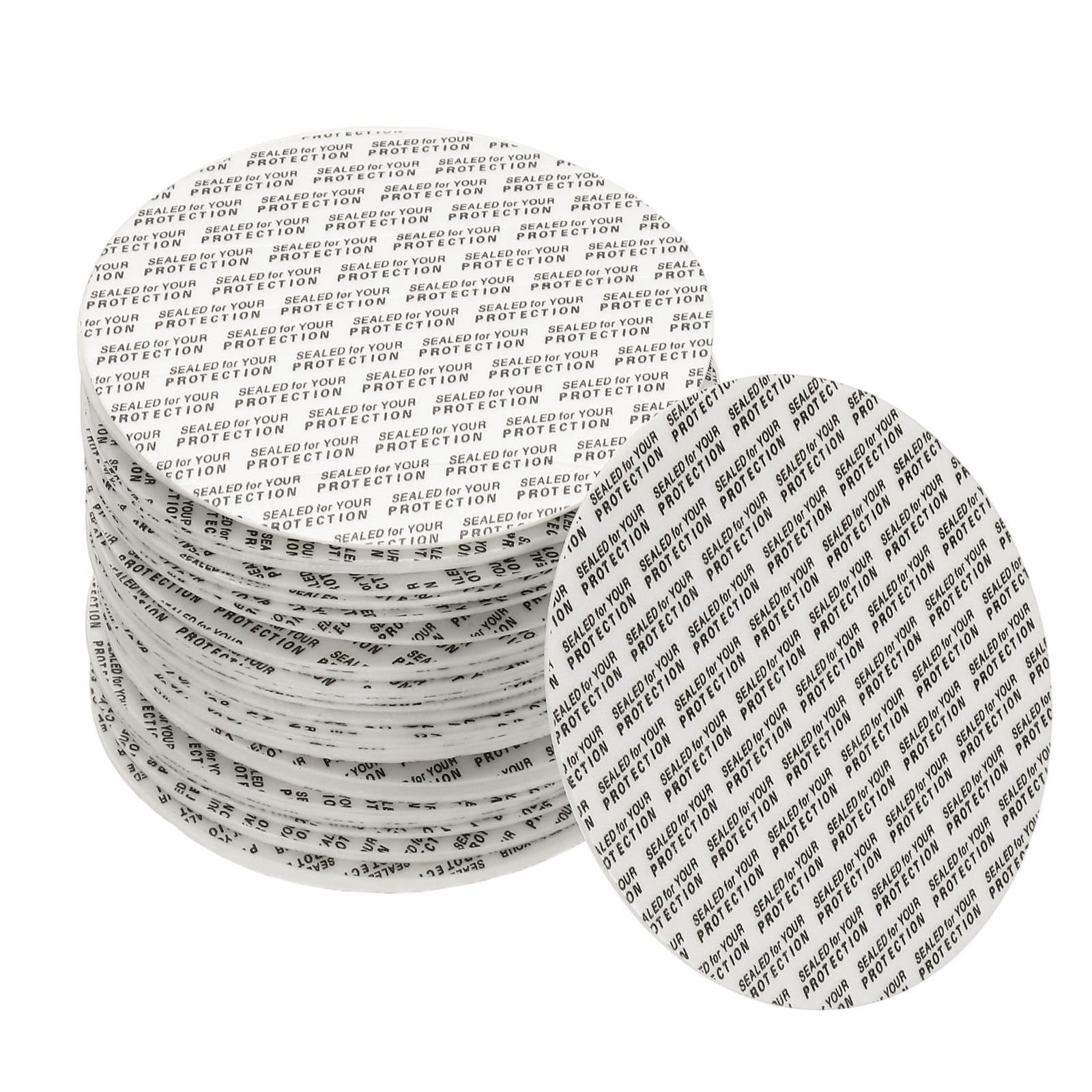 Uxcell 110Pack Foam Lid Liner, 90mm/3.54" PS Foam Resistant Tamper ...