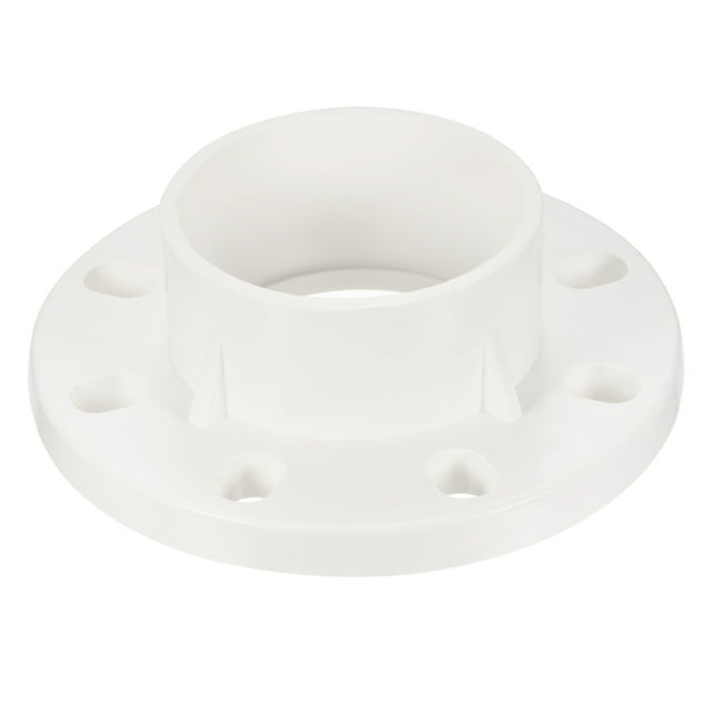 Uxcell 110mm/4.3 Inch PVC Pipe Fitting, Flange Pipe Socket Coupling ...