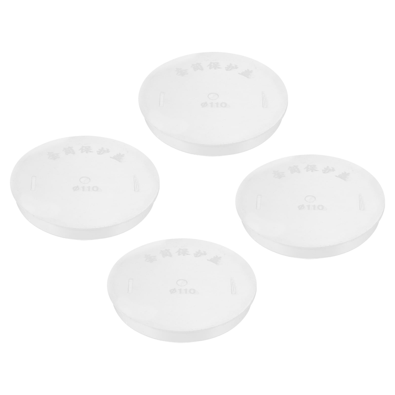 Uxcell 110mm OD Flush Type Hole Plug Tube Hole Fastener Pipe End Cap ...