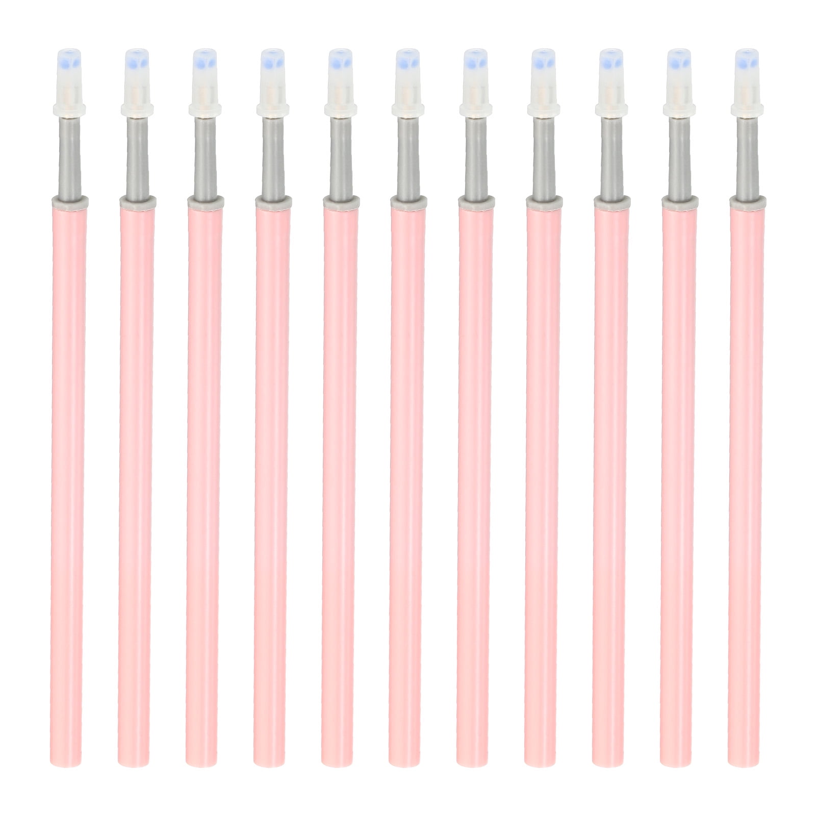Uxcell 110mm Roller Pen Refills Black Gel Ink Pen Refill, Pink Rod 100 ...