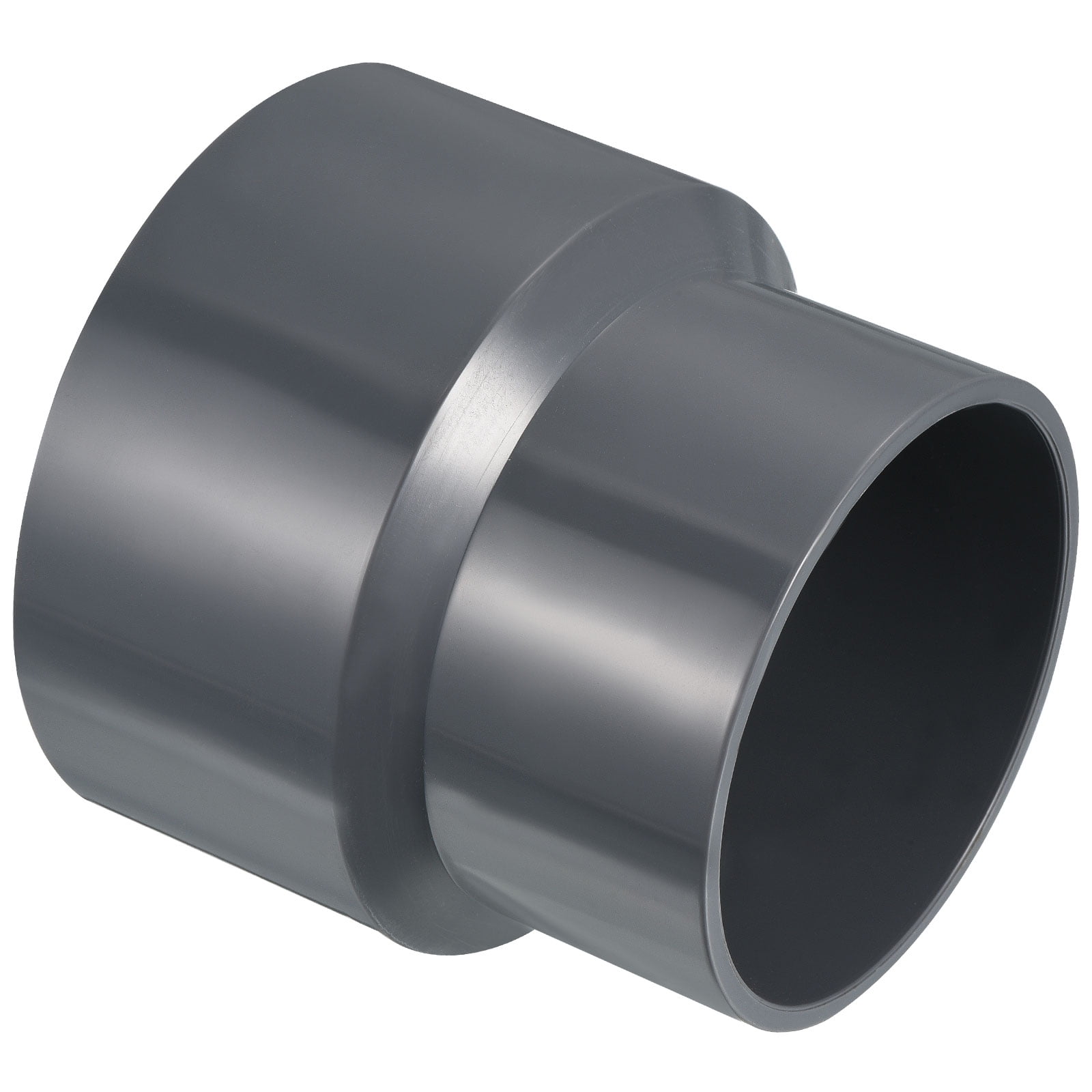 Uxcell 110x90mm PVC Reducer Pipe Fitting Straight Coupling Connector ...