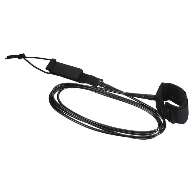 Uxcell 11ft x 7.2mm Surfboard Leash Straight Leashes Leg Rope with Key ...