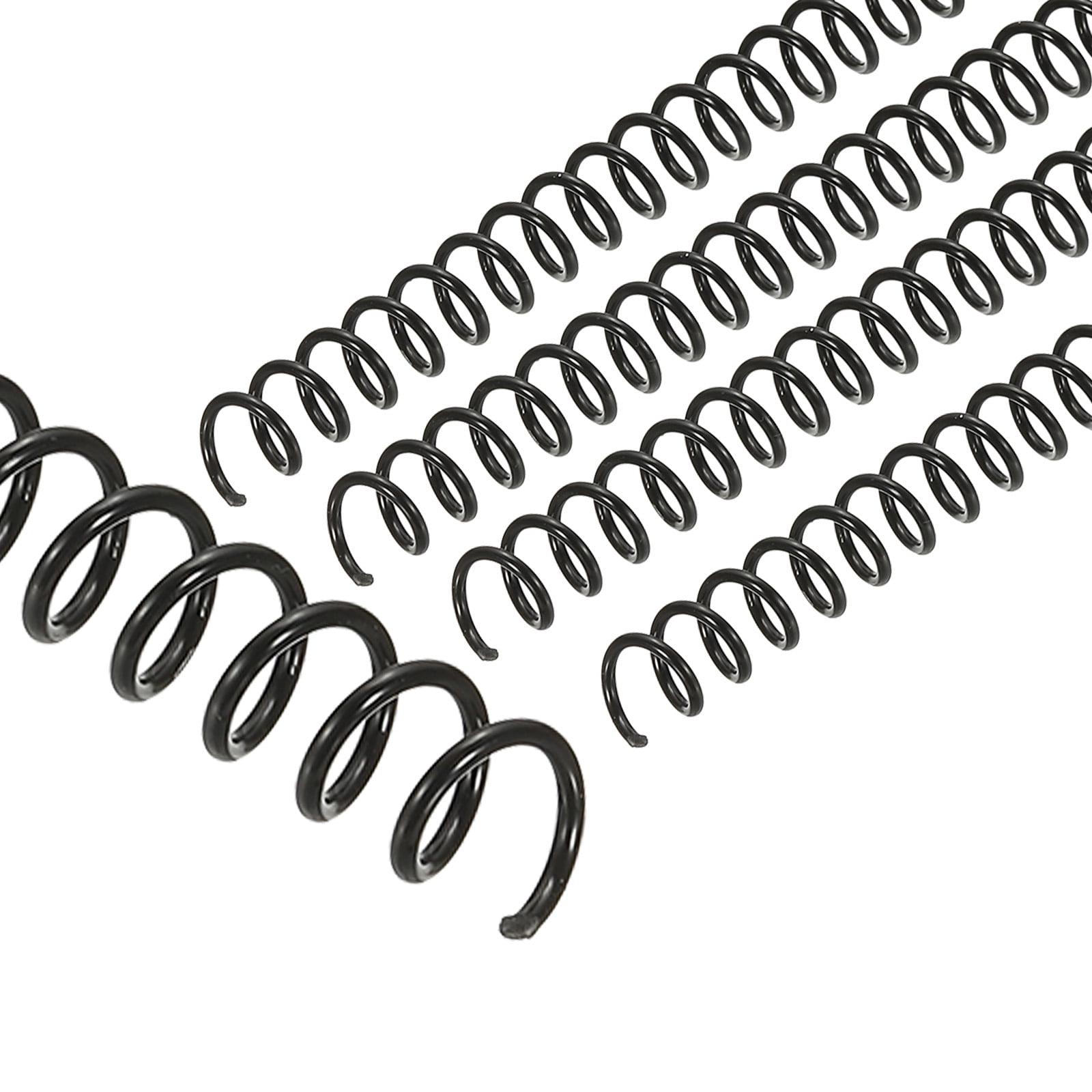 Uxcell 11mm(7/16") Plastic Spiral Binding Coils, 100 Pcs Binding ...