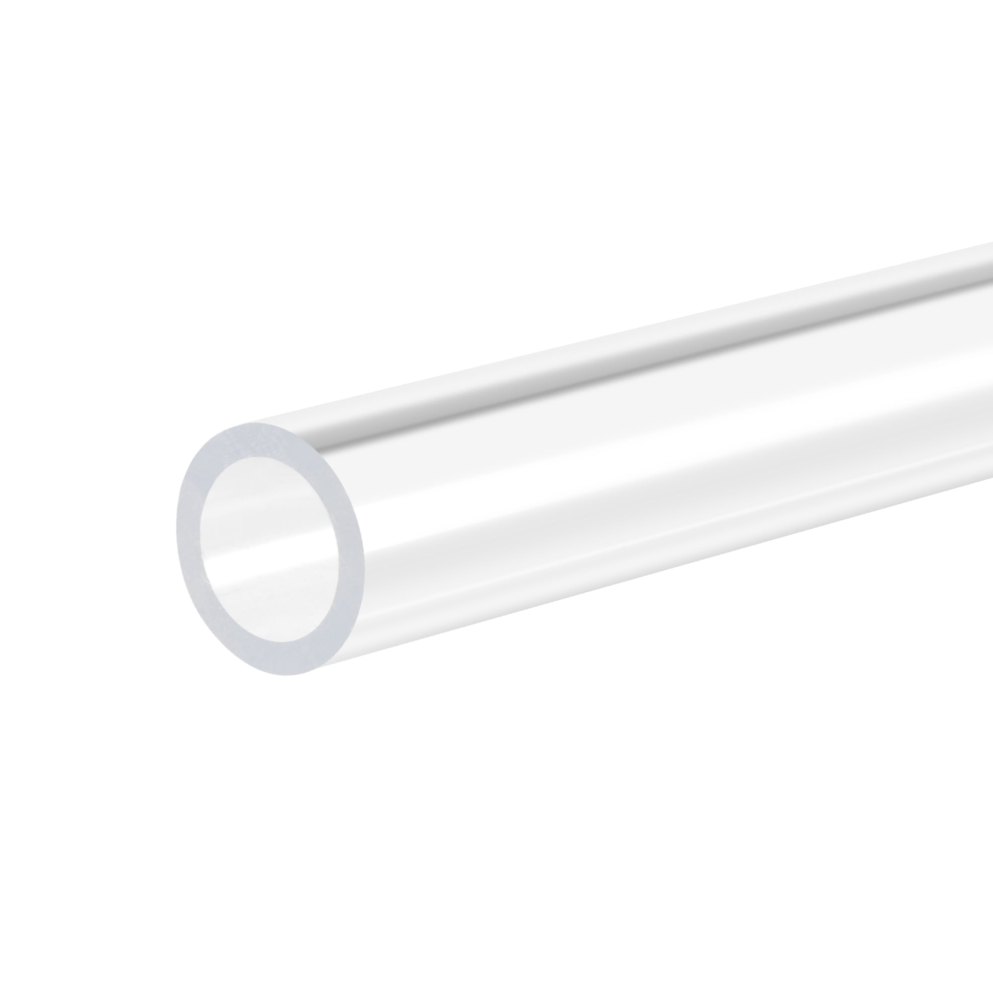 Uxcell 11mm ID x 15mm OD x 305mm Clear Rigid Acrylic Pipe Round Tube 2 ...