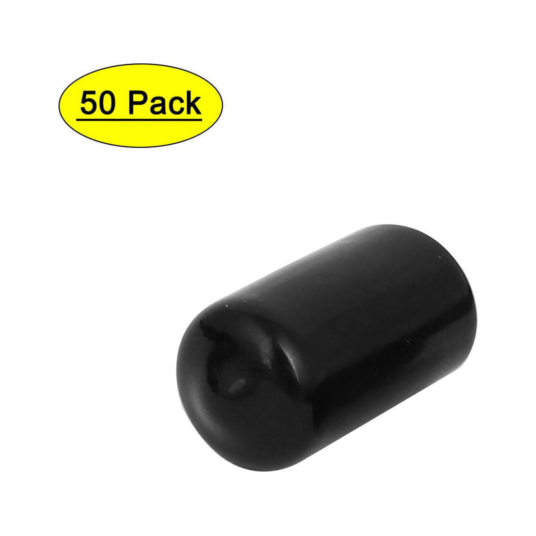 Uxcell 11mm Inner Dia Rubber Hose End Cap Screw Thread Protector Cover ...