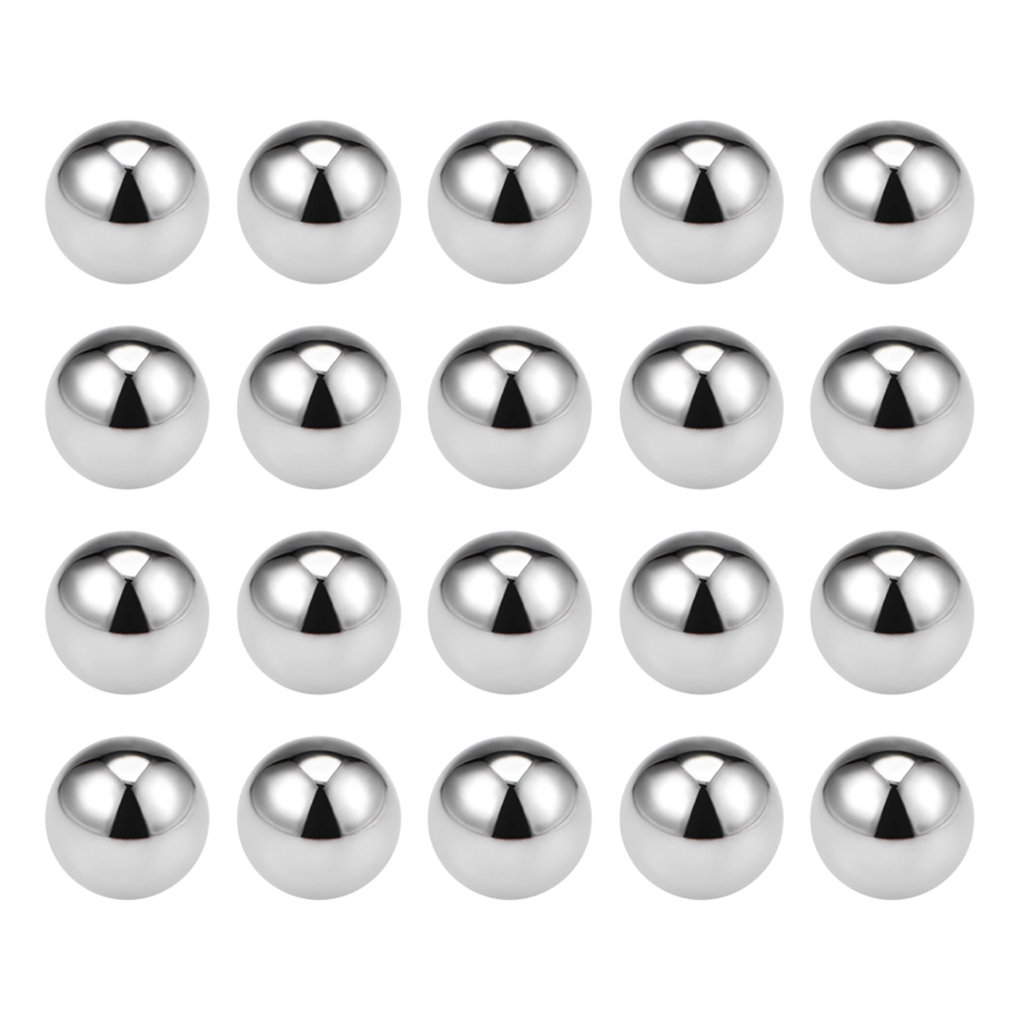 Uxcell 11mm Solid Bearing Balls Chromium Steel (GCr15) G10 Precision ...