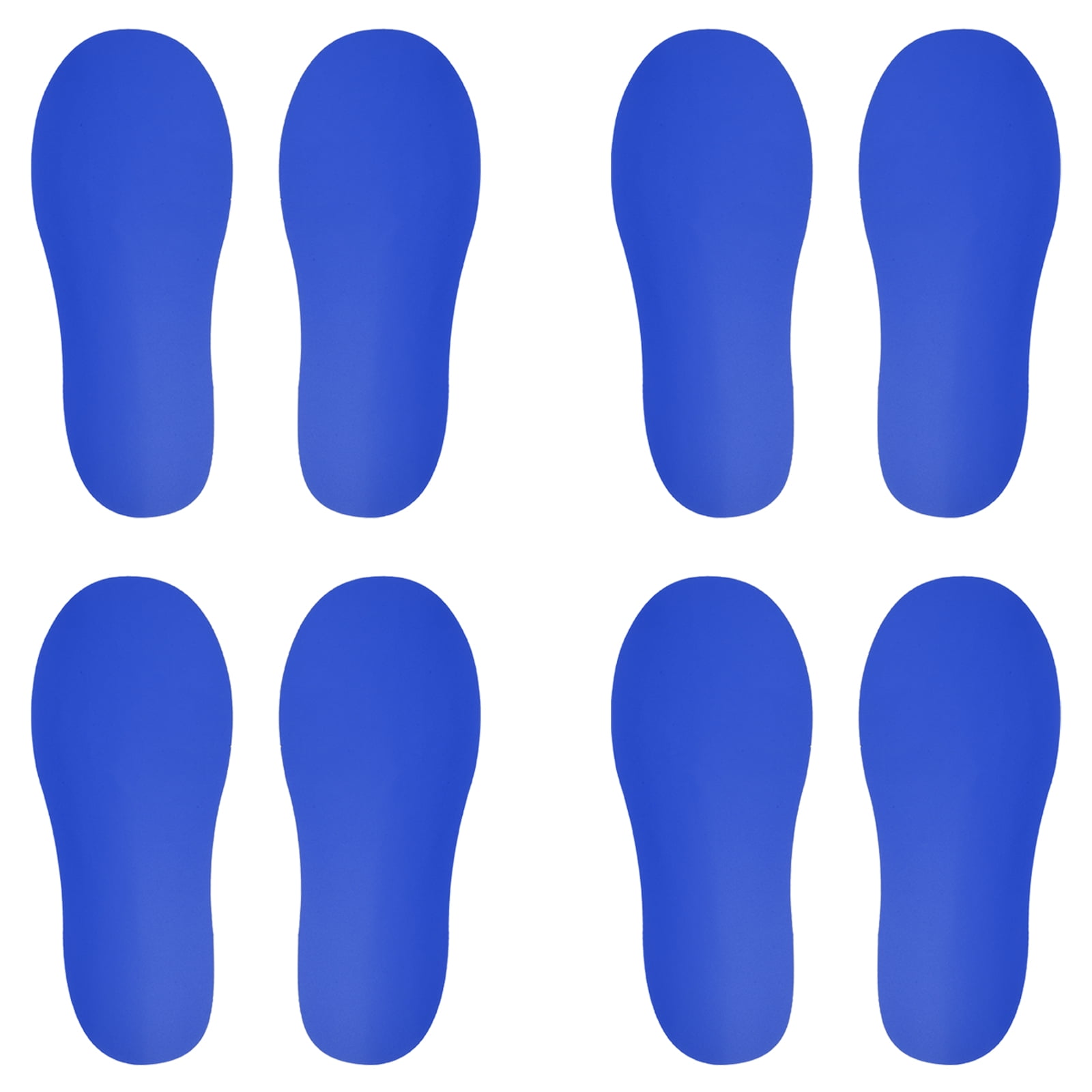 Uxcell 11x4.3" Footprints Floor Stickers Footprint Wall Stair Decal ...