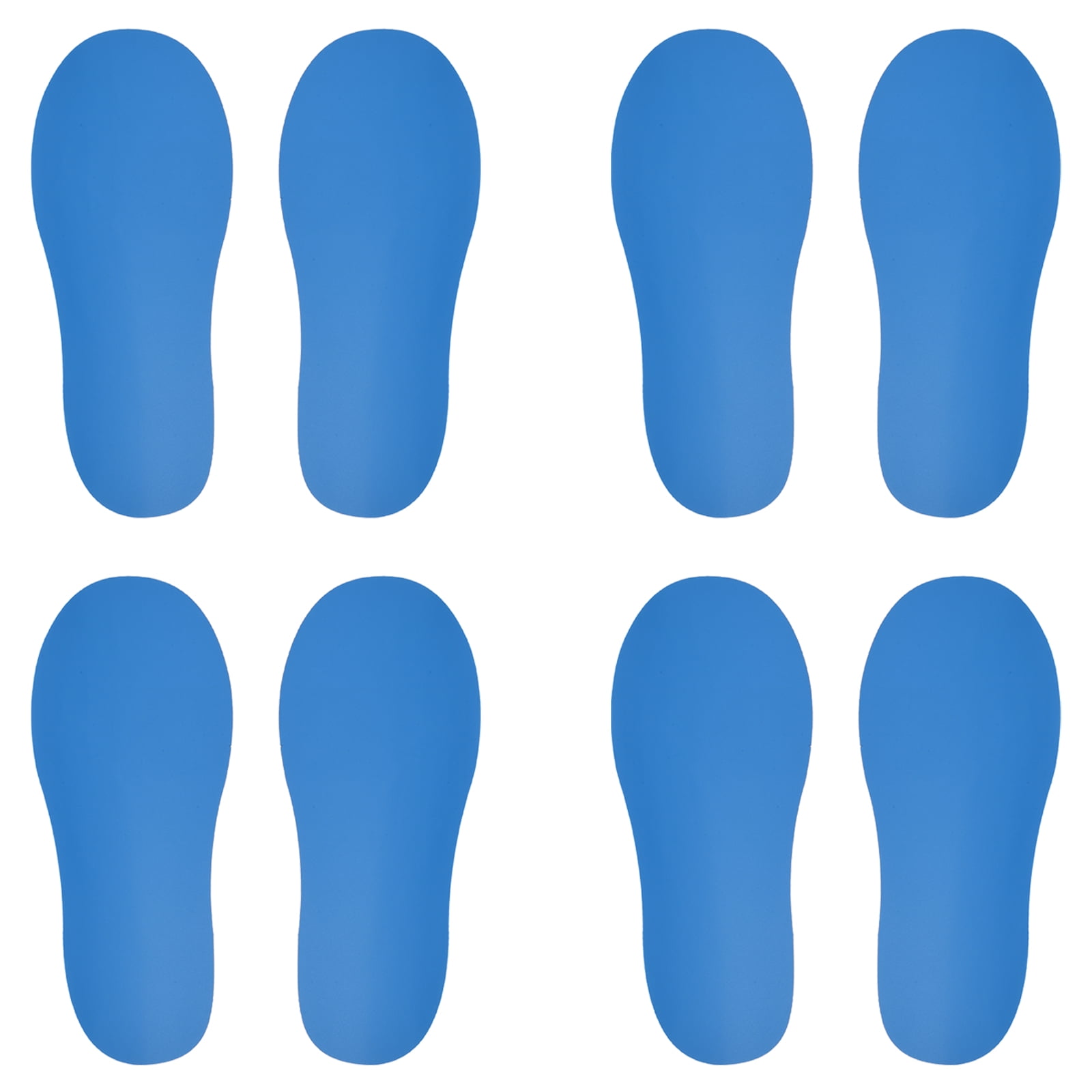 Uxcell 11x4.3" Footprints Floor Stickers Footprint Wall Stair Decal ...