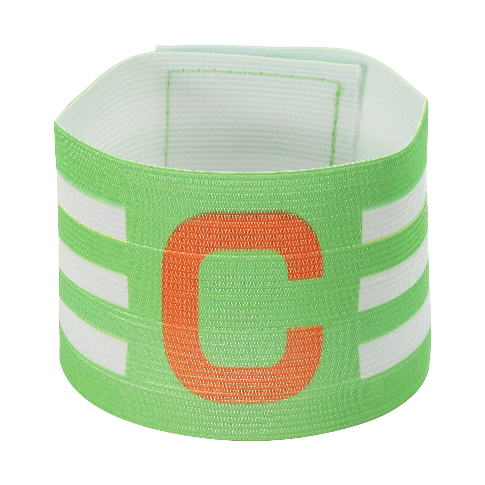 Uxcell 12.2x2.5" Soccer Captain C Armband, Nylon Unisex Elastic Arm ...