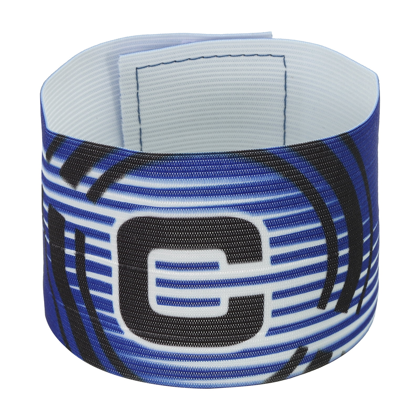 Uxcell 12.2x2.6" Soccer Captain C Armband, Nylon Unisex Elastic Arm ...