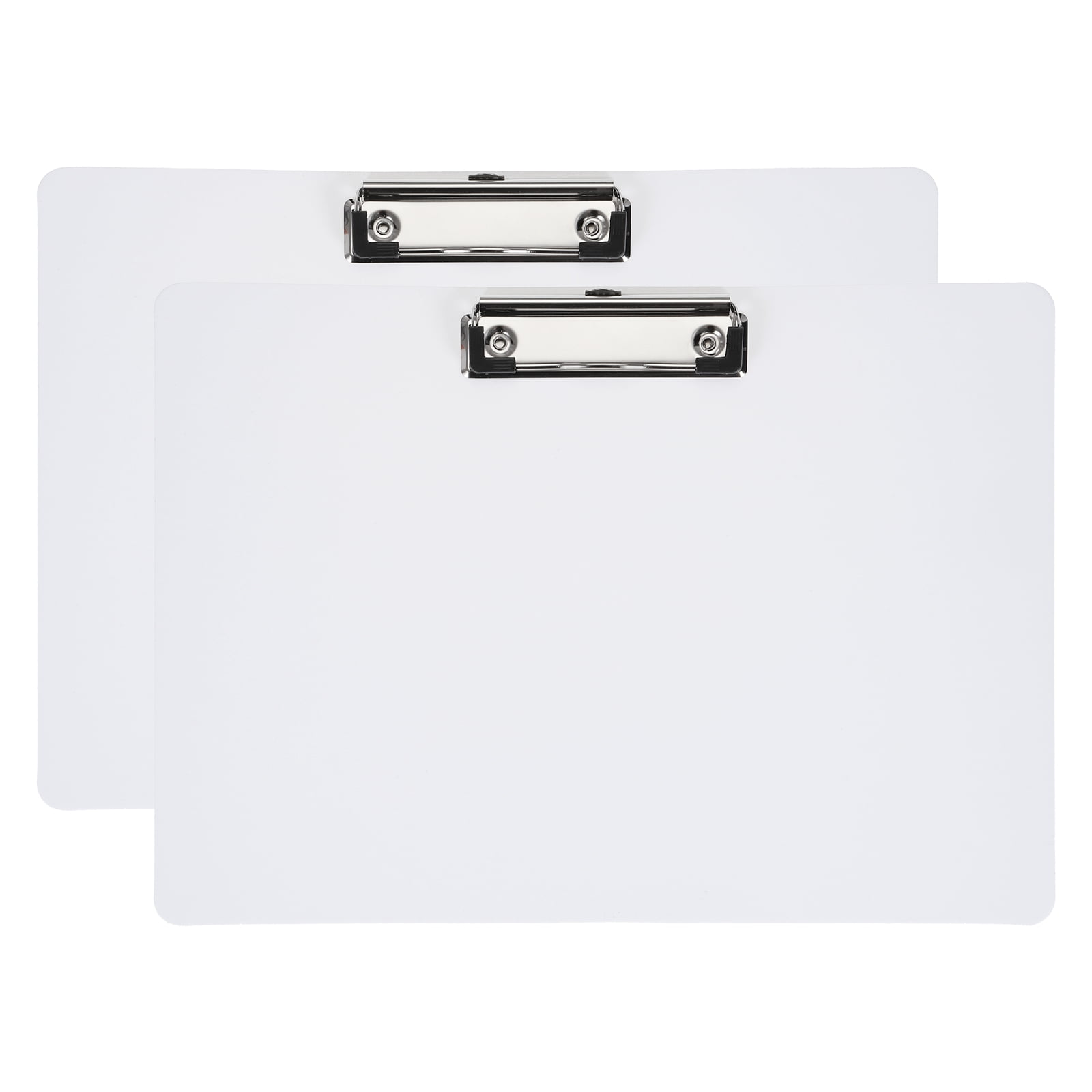Uxcell 12.4 x 8.86 Inch Clipboard Landscape, 2 Pack A4 PP Plastic ...