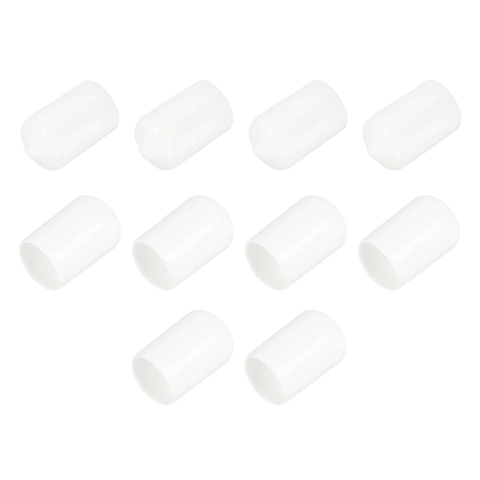 Uxcell 12.5mm Rubber End Caps Round Vinyl Plug Insert Rubber Flexible ...