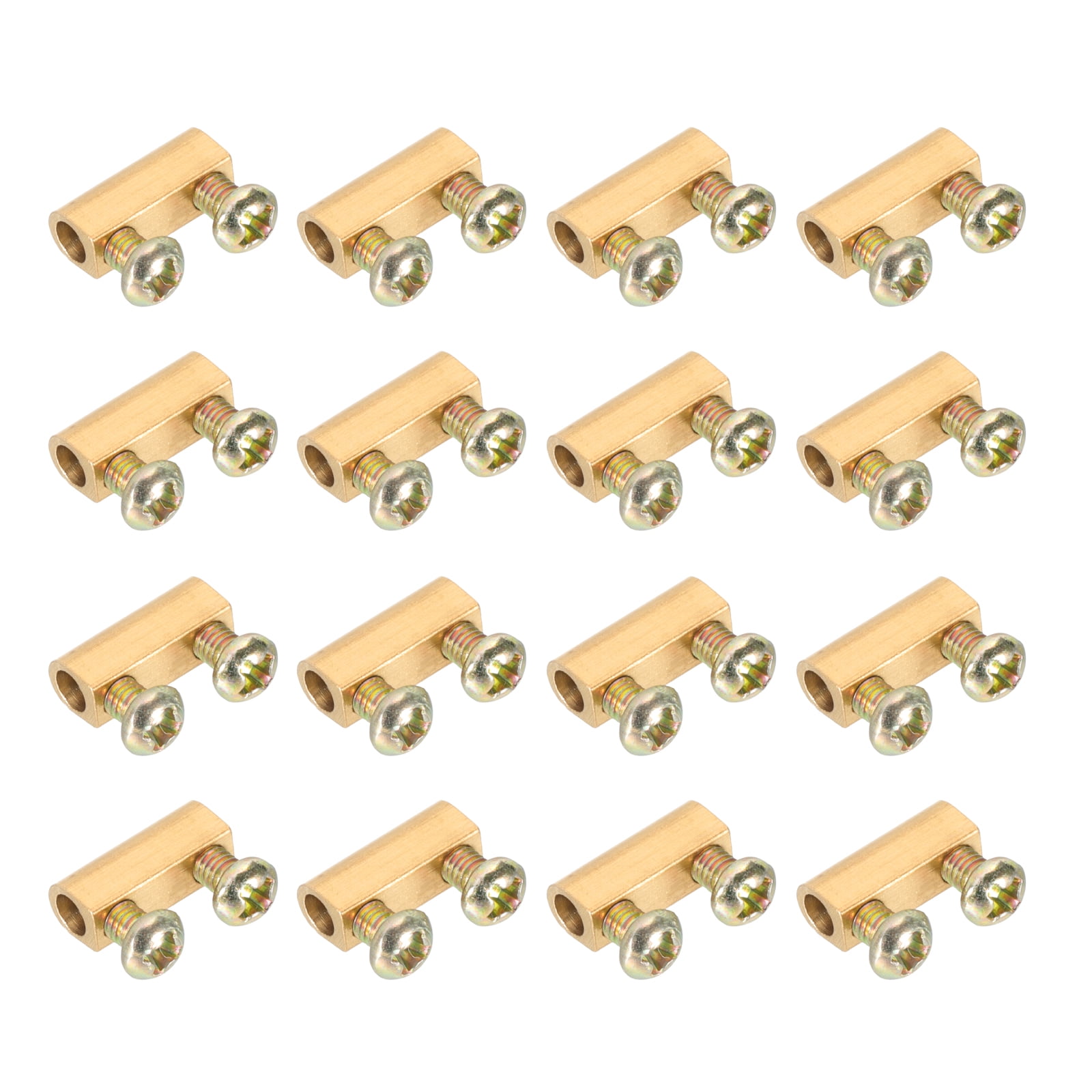 Uxcell Wire Connectors Nut Terminal, Brass Splicing Quick Wiring ...