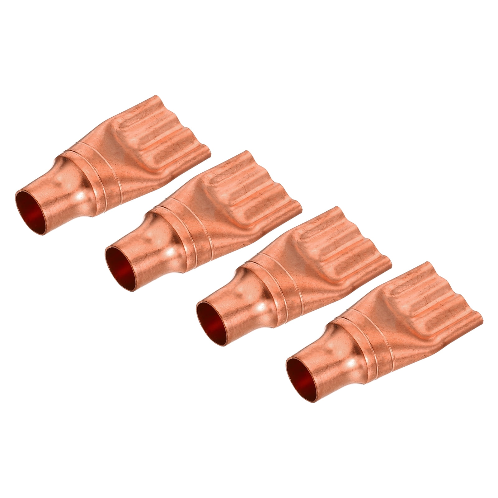 Uxcell 12.7mm to 3mm 4 Way Copper Fitting HVAC Air Conditioner Heat ...