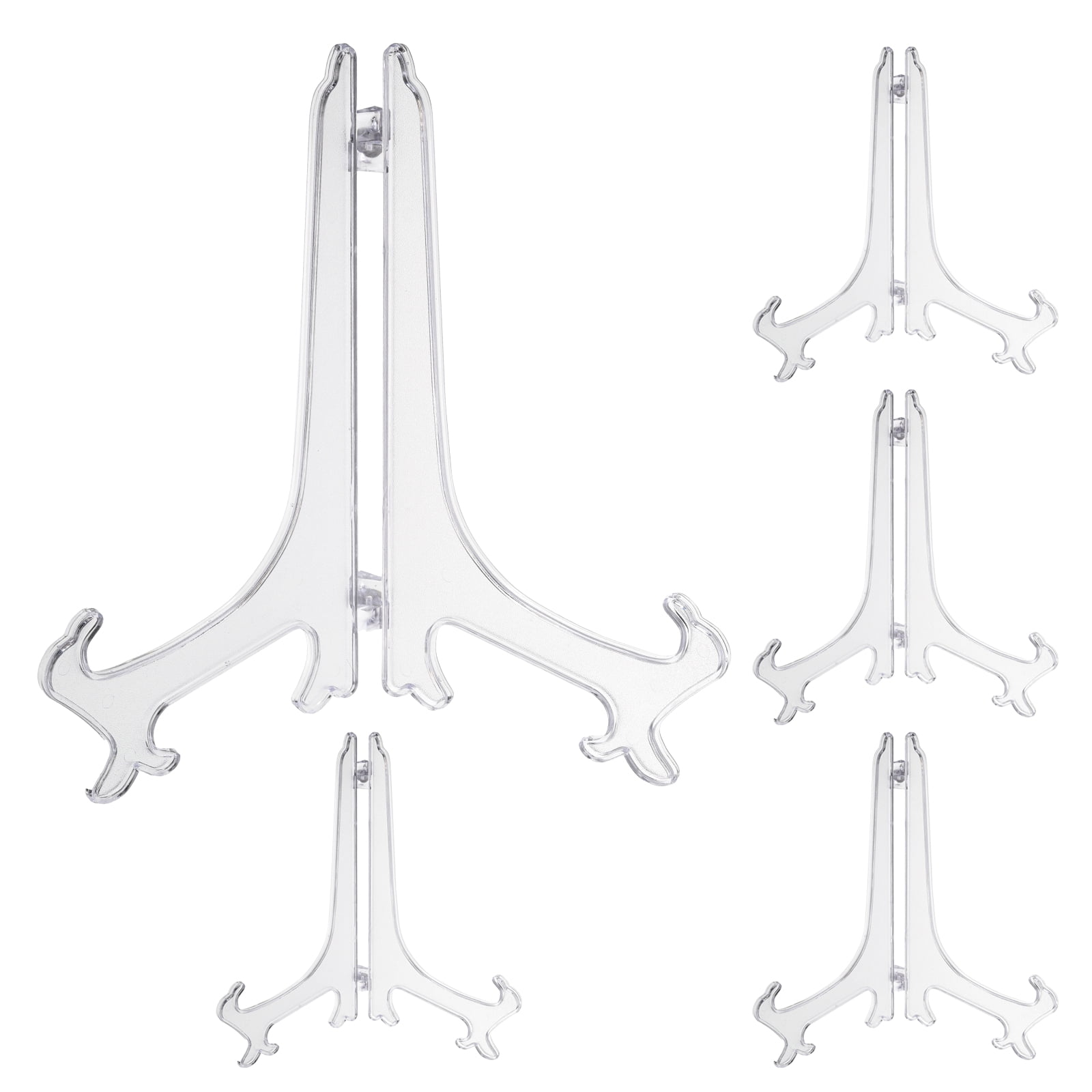 Uxcell 12" Acrylic Plate Stands for Display Stand Plate Holder ...