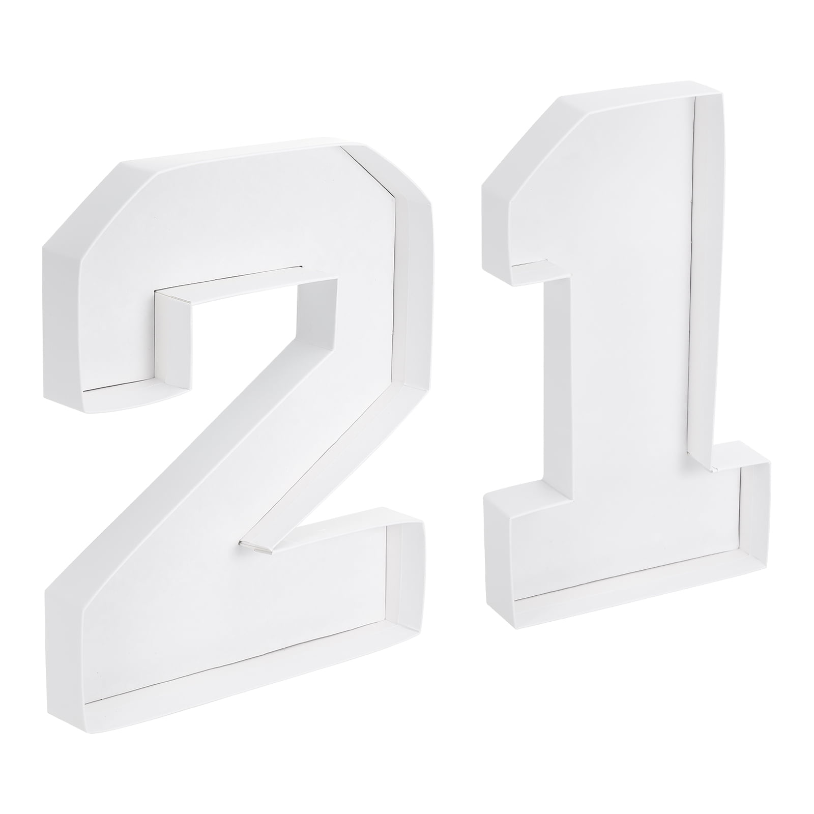 Uxcell 12 Cardboard Number Set, Paper Box Fillable Tray Container for ...