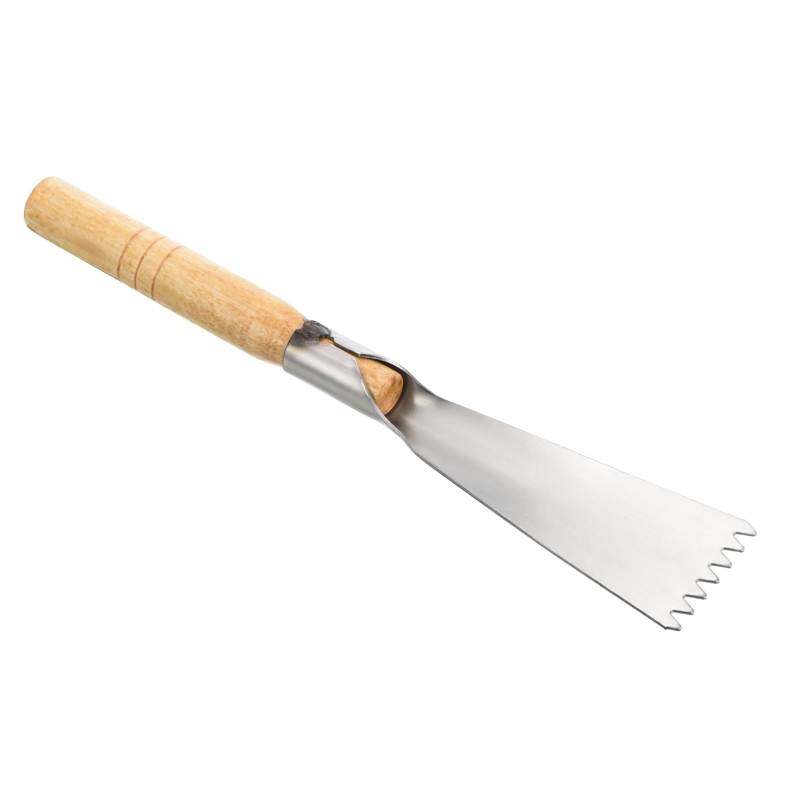 Uxcell 12" Garden Hand Trowel Stainless Steel Serrated Flower Shovel ...