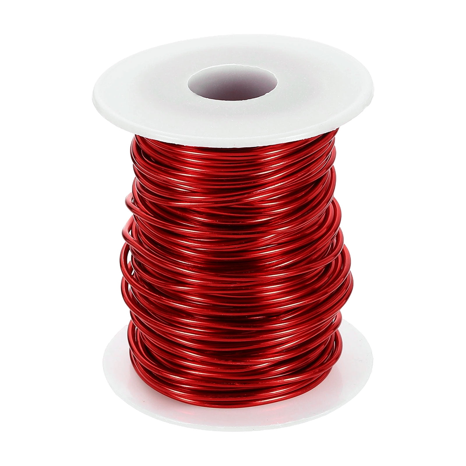 Uxcell 12 Gauge Aluminum Craft Wire 2.0mm 98.5ft Flexible Bendable ...