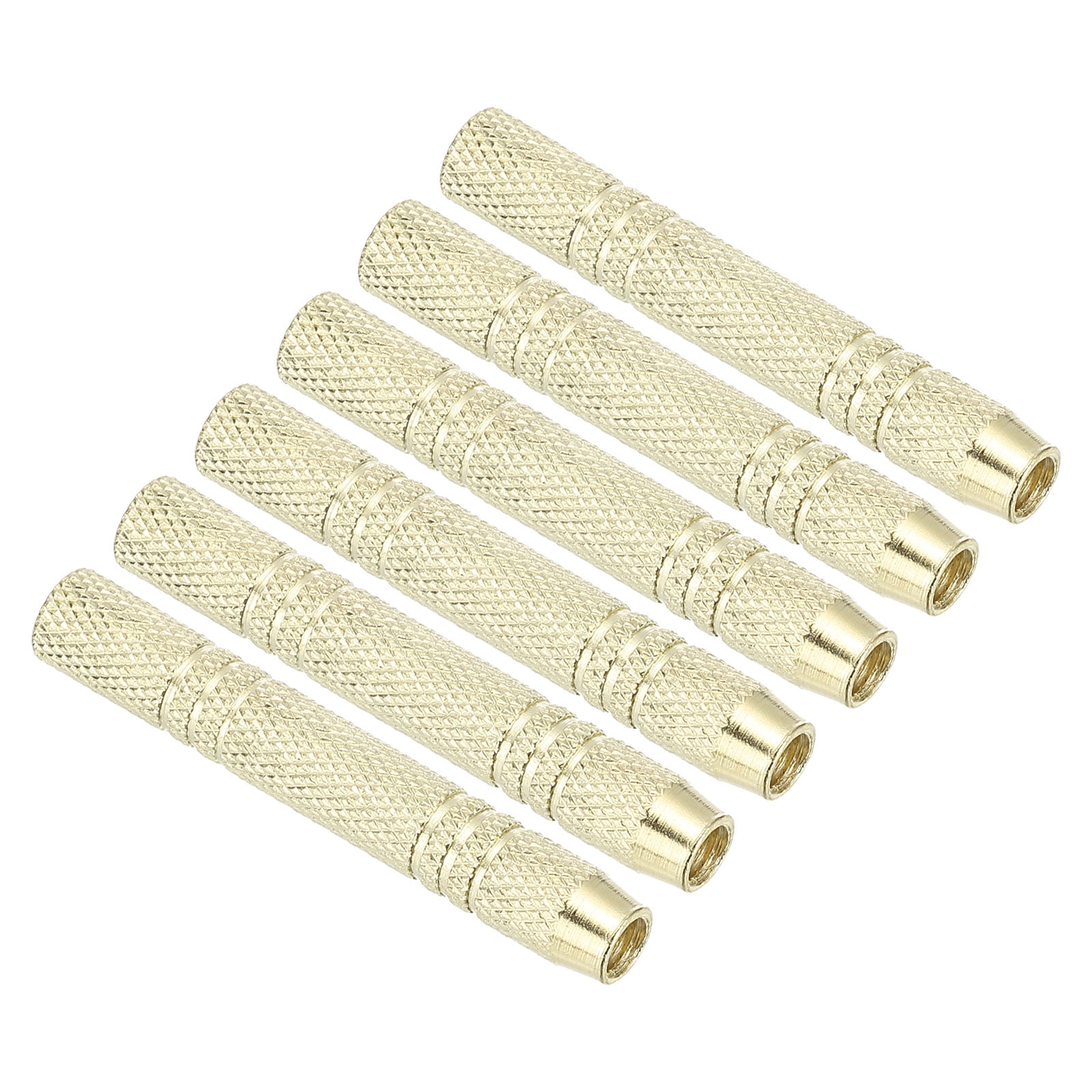 Uxcell 12 Grams Metal Dart Replacements Barrel, Gold Tone 6Pcs ...