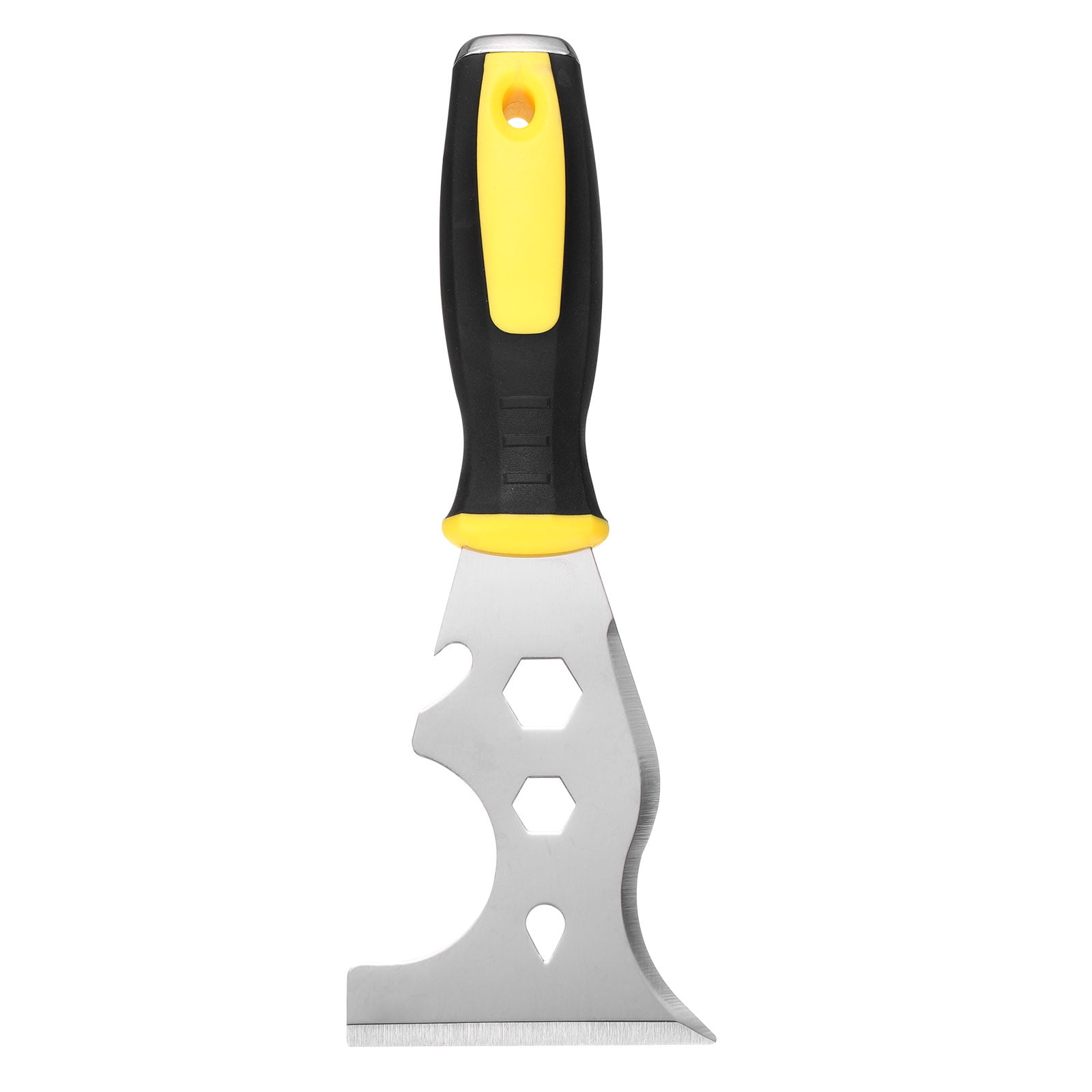Uxcell 12-In-1 Paint Scraper 3" Stainless Steel Multi-Use Putty Knife ...