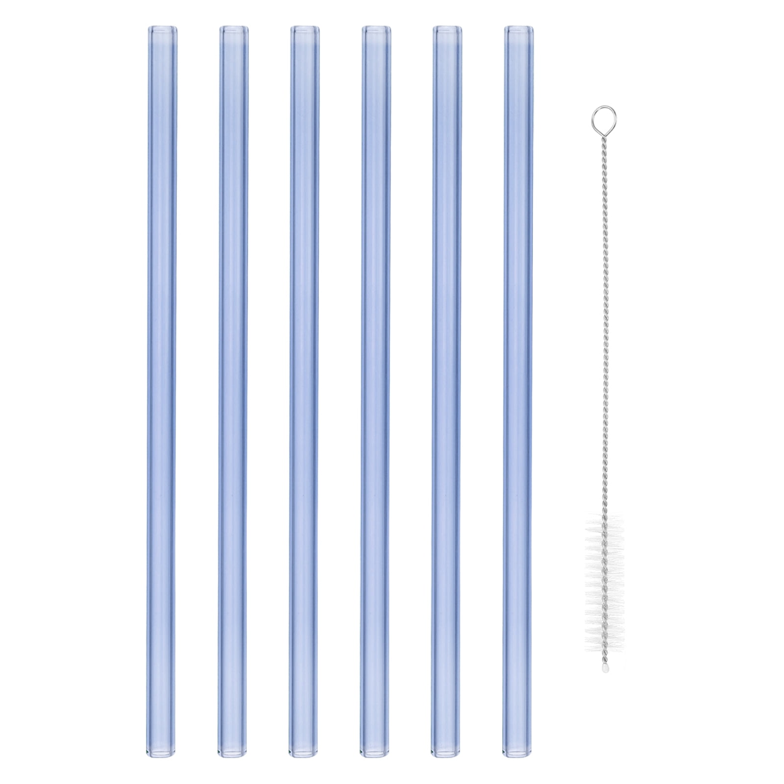 Uxcell 12 inch Borosilicate Glass Tubes 6 Pcs 0.47'' OD 0.08'' Thick ...