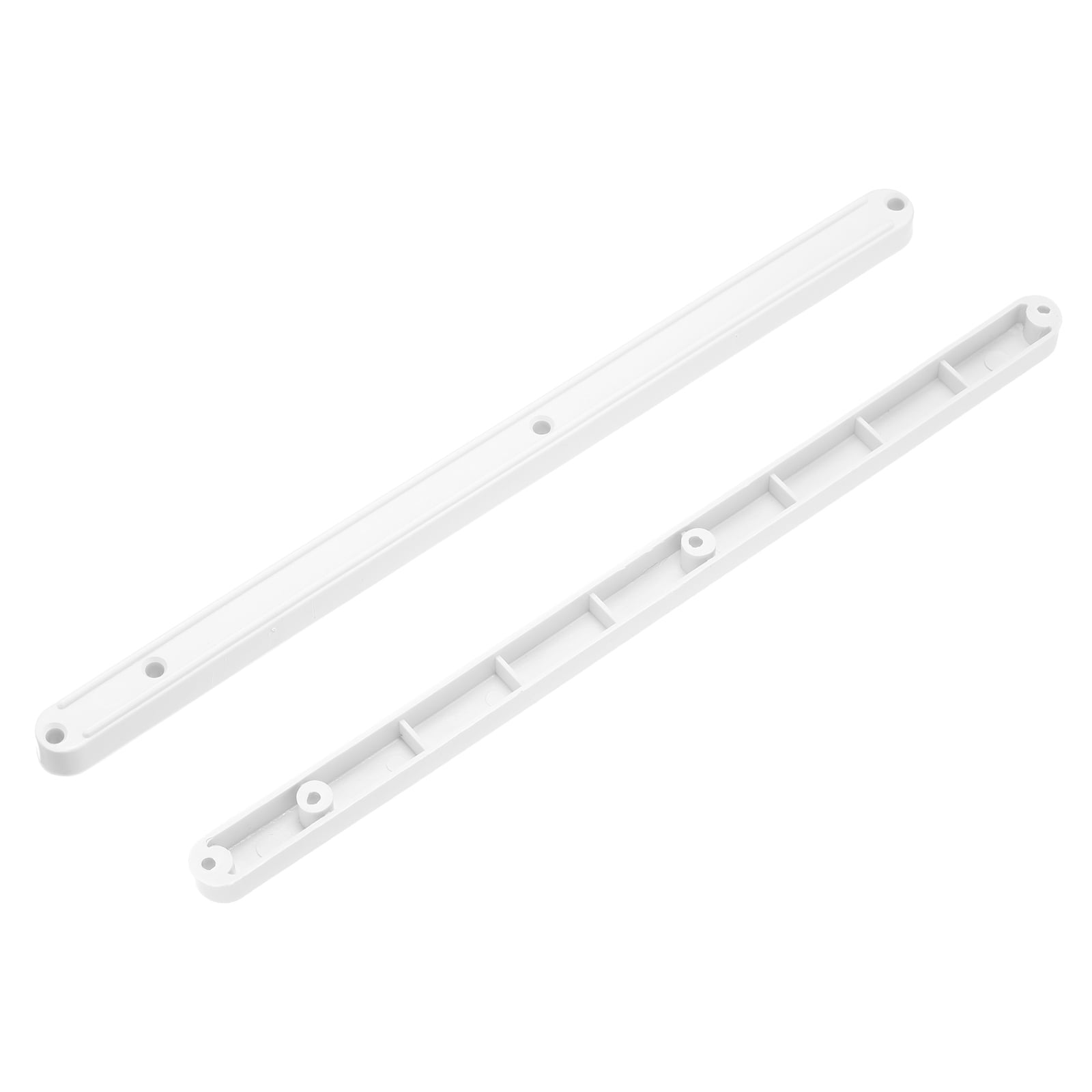 Uxcell 12 Inch Drawer Slides Plastic Guide Rails Side Mounted Rails ...