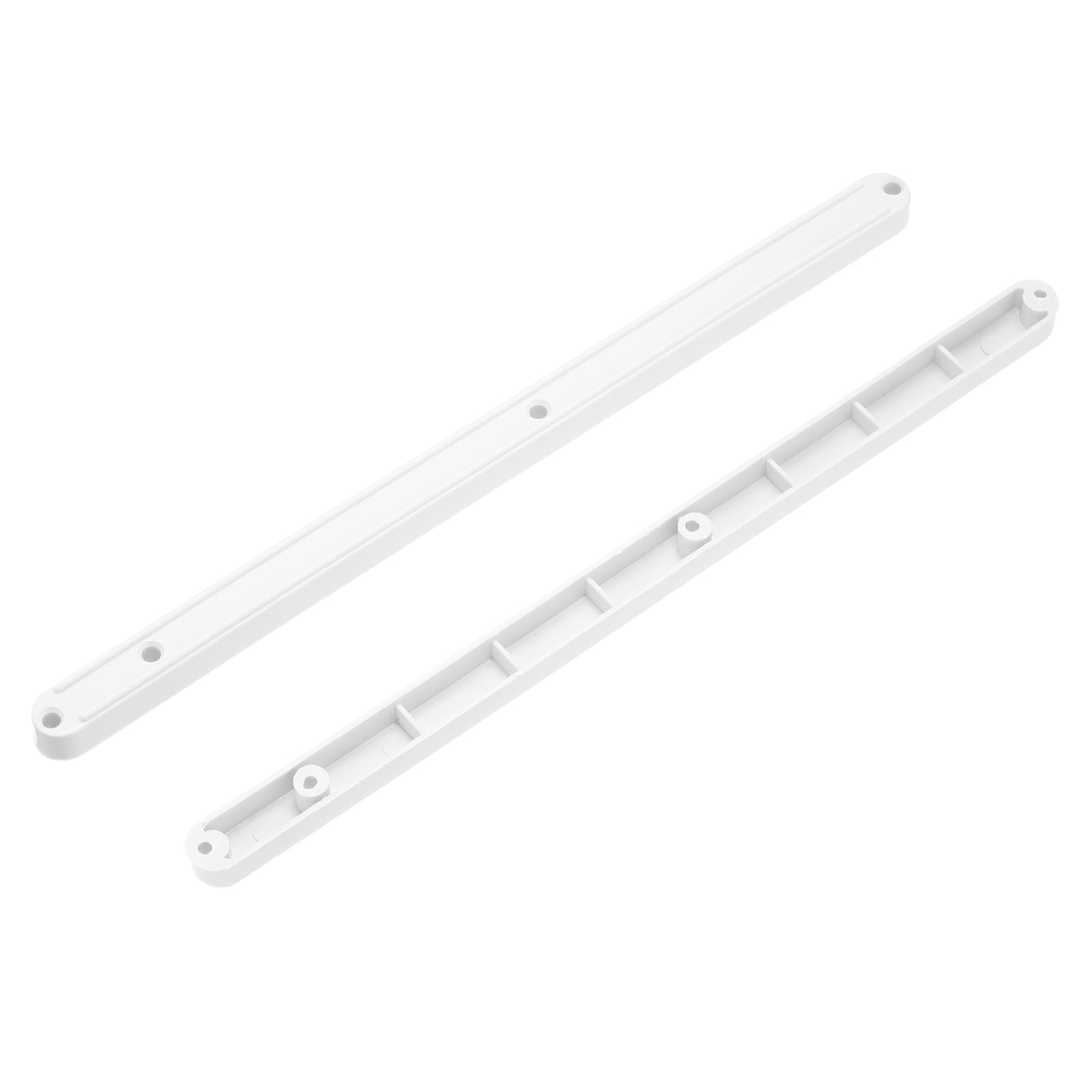 Uxcell 12 Inch Drawer Slides Plastic Guide Rails Side Mounted Rails ...